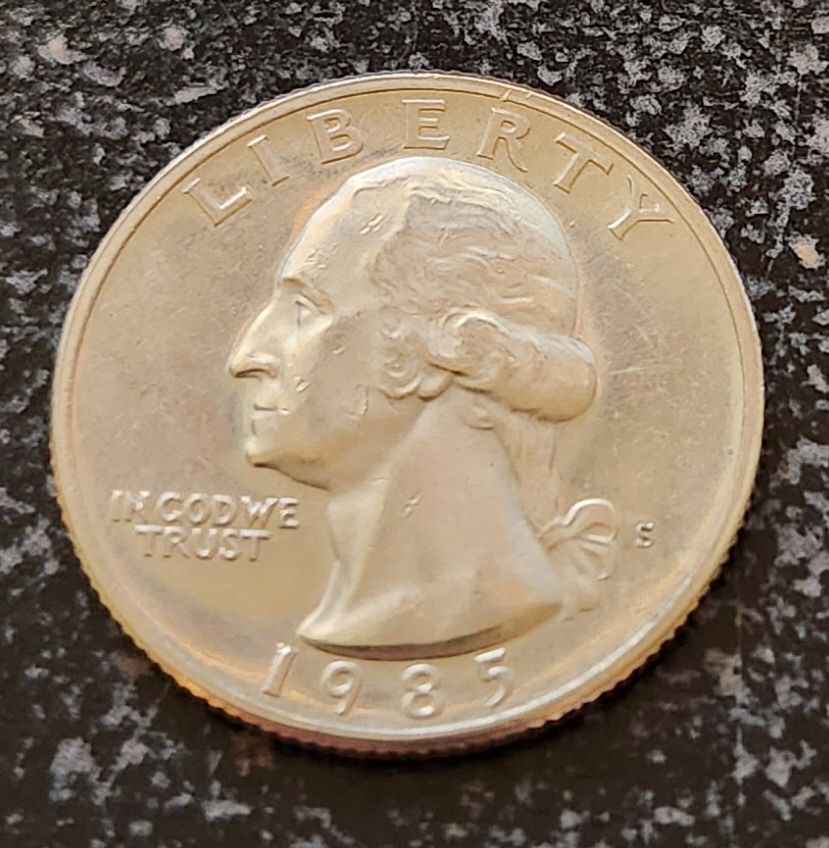 1985-S Washington Quarter - For Sale, Buy Now Online - Item #738875
