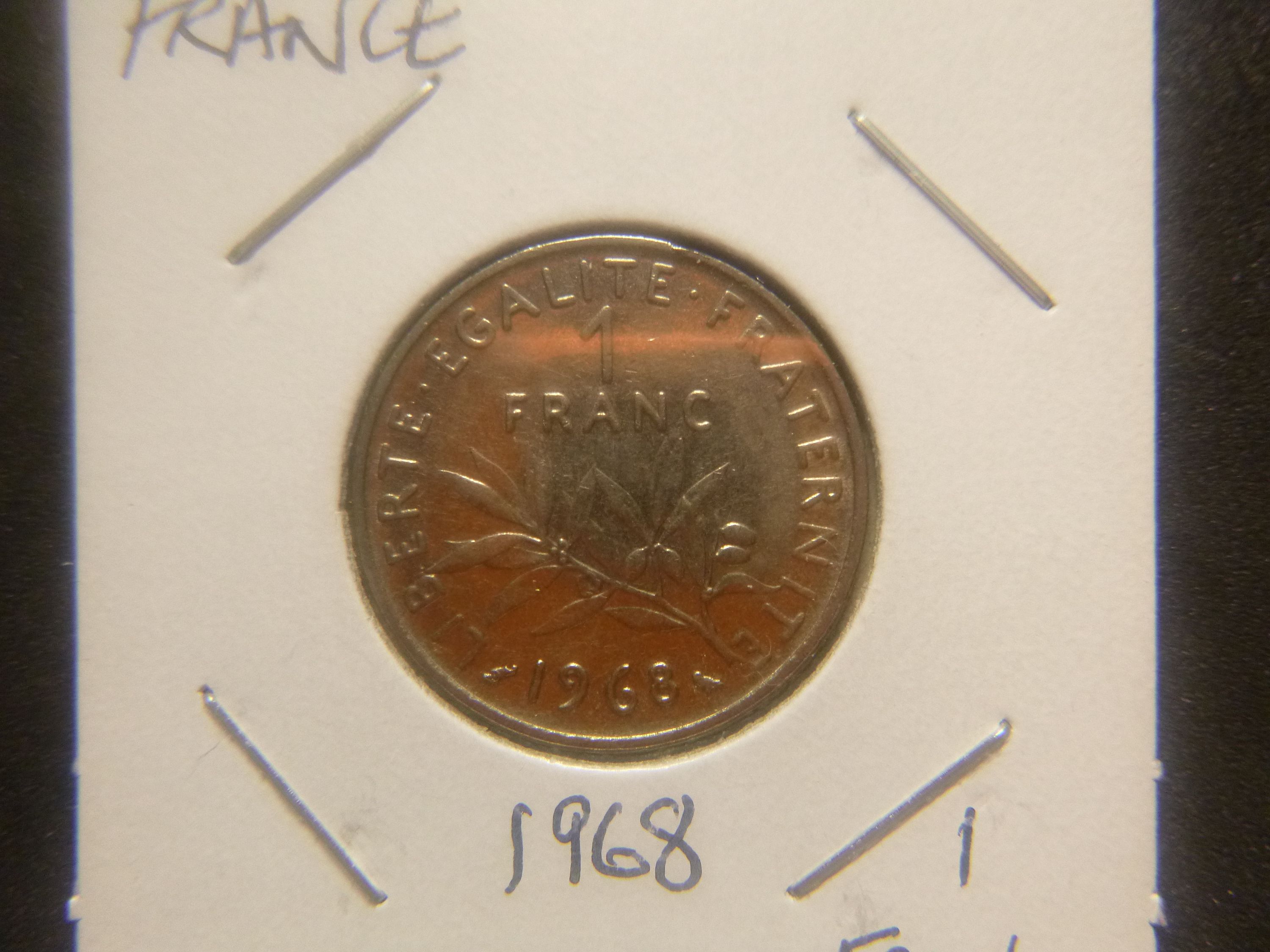 FRANCE 1968 1 FRANC - For Sale, Buy Now Online - Item #739061