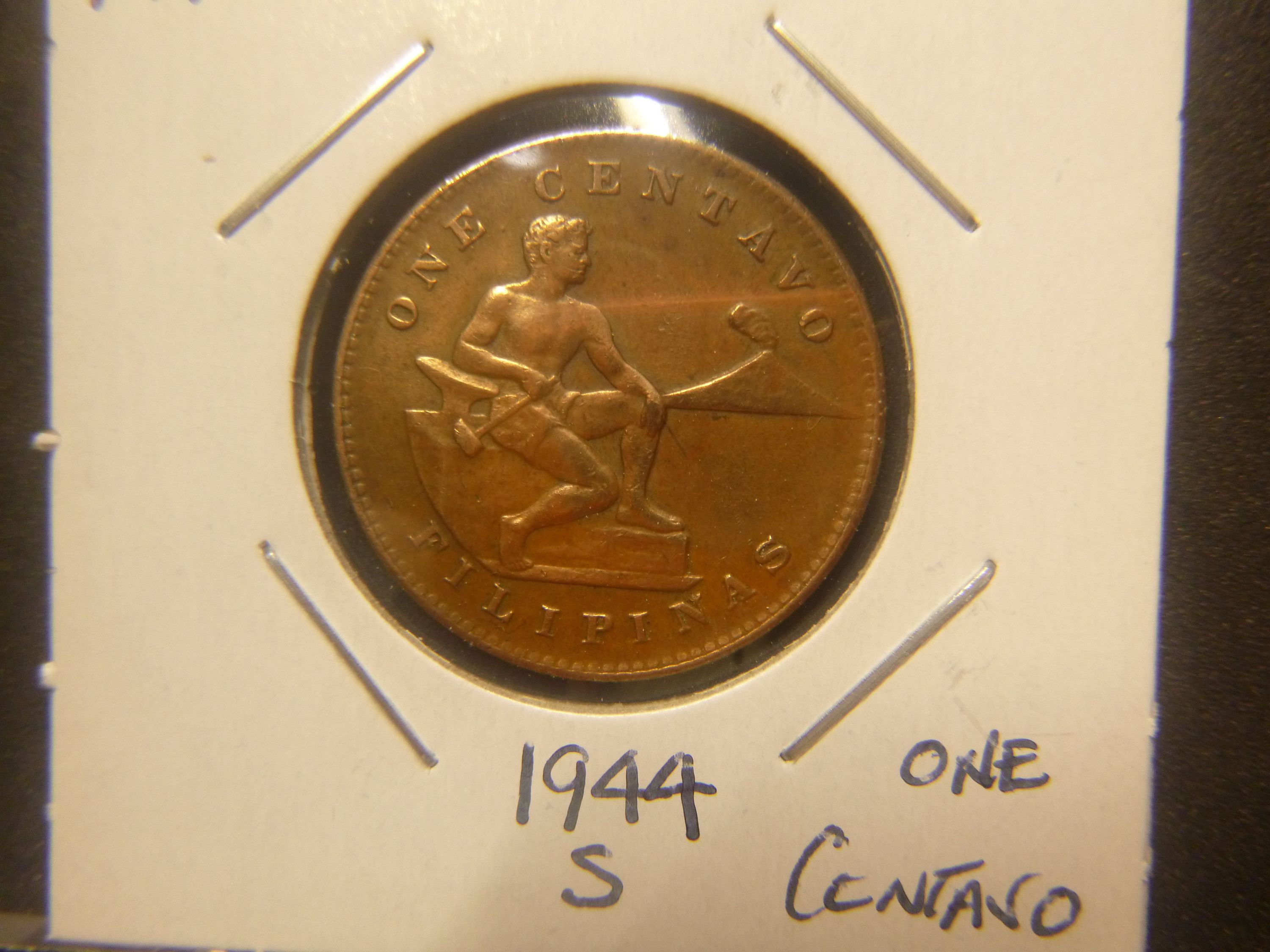 PHILLIPINES 1944 S 1 CENTAVO - For Sale, Buy Now Online - Item #740308
