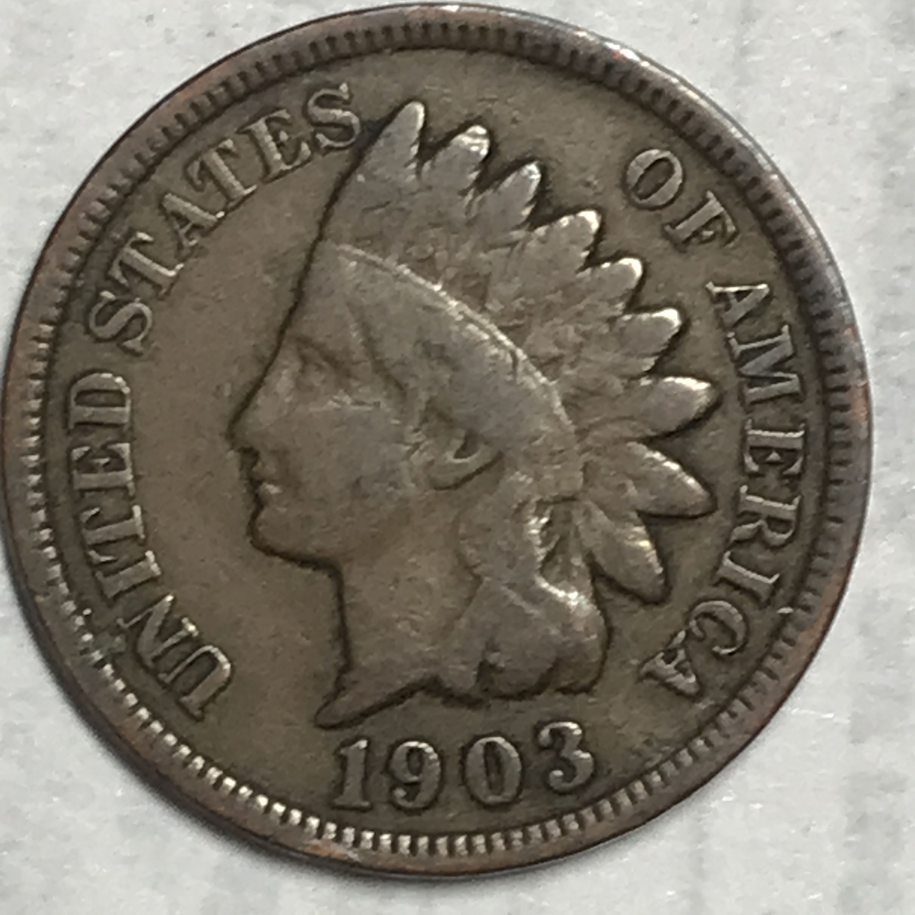 1903 Indian Head Cent Coins Very nice 102 - For Sale, Buy Now Online ...