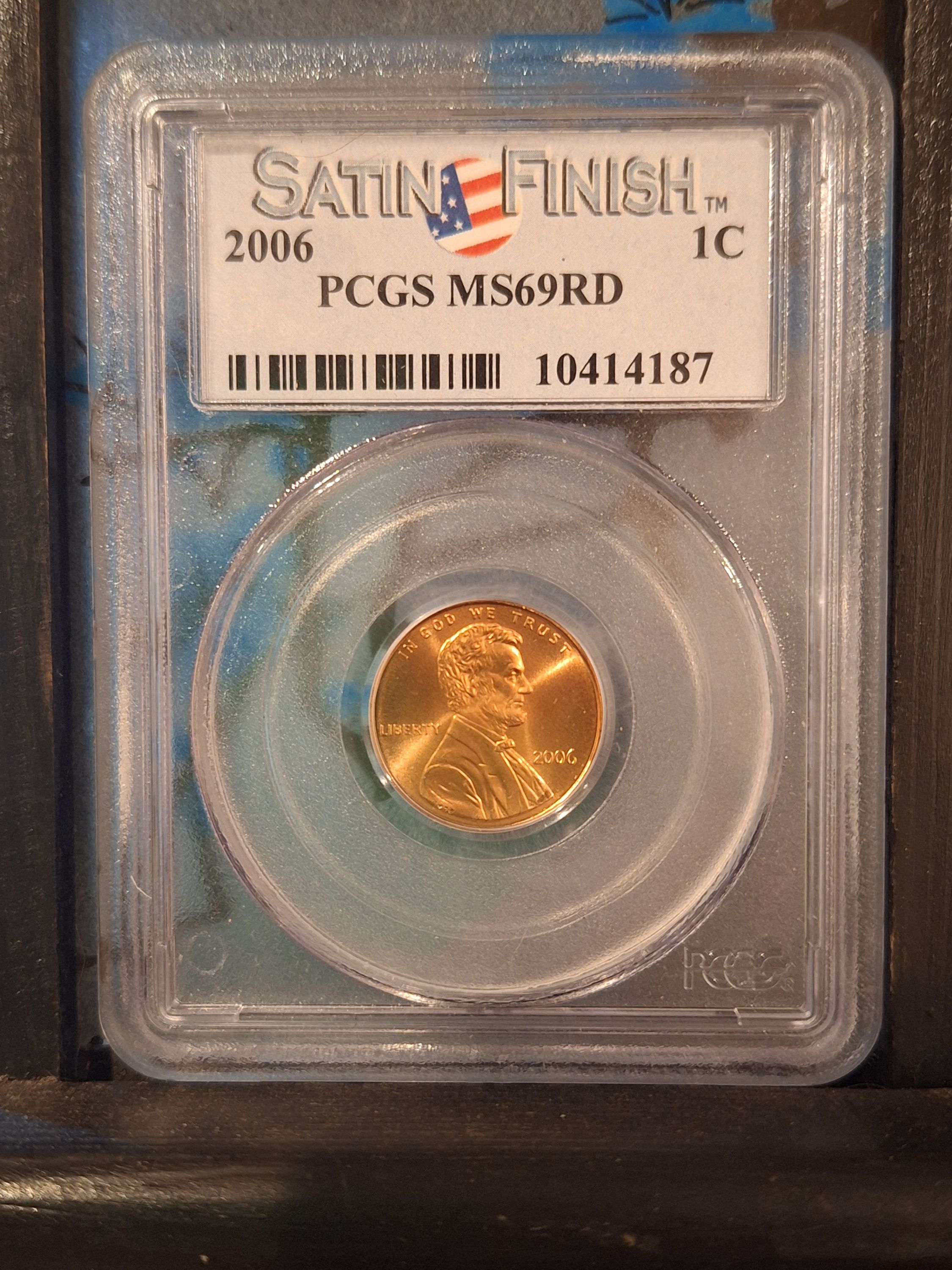 2006-P SMS satin finish Lincoln cent - For Sale, Buy Now Online - Item ...
