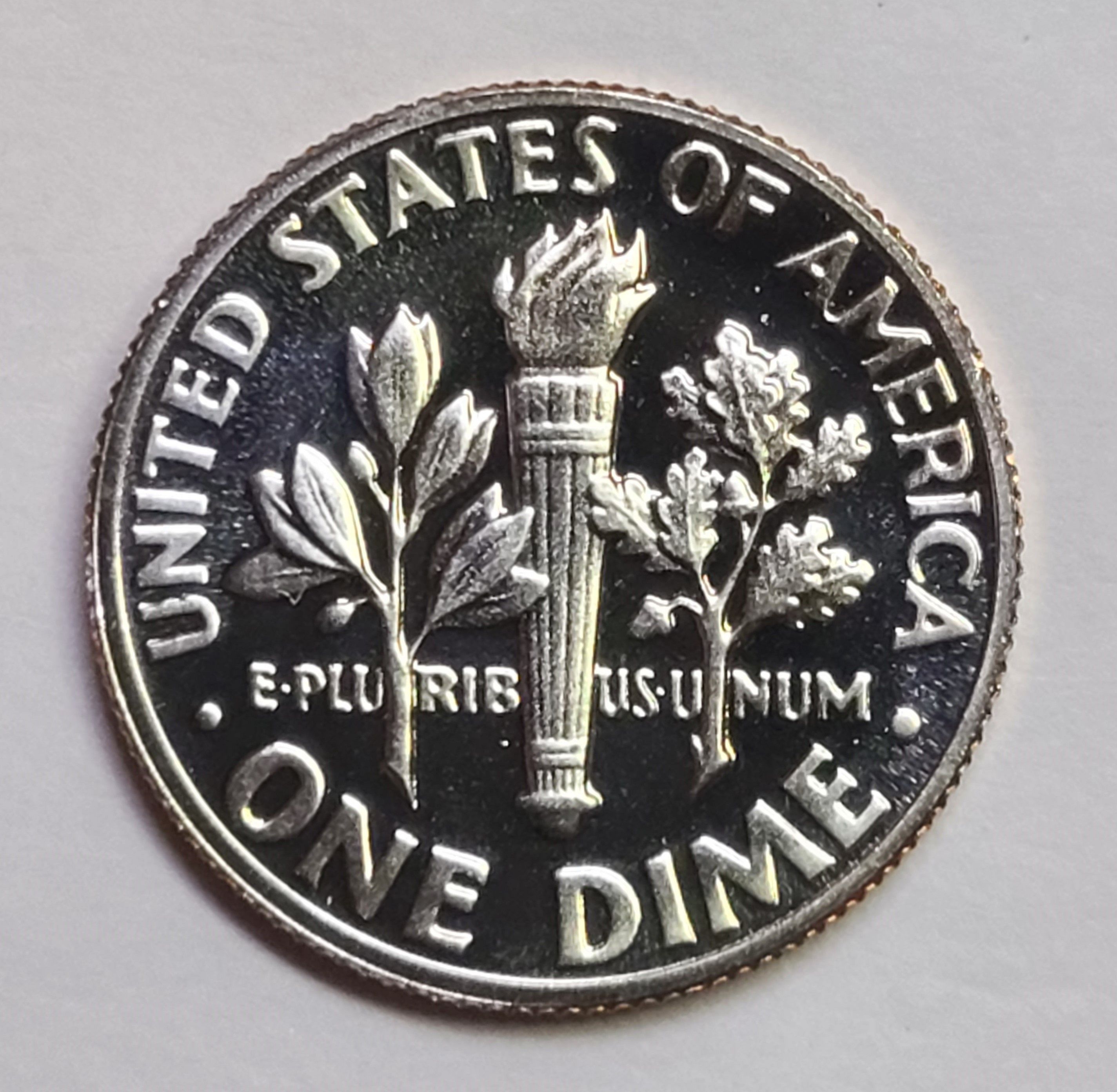 1977-S Roosevelt Dime Proof-65 (GEM) Full Bands Near Full Torch - For ...