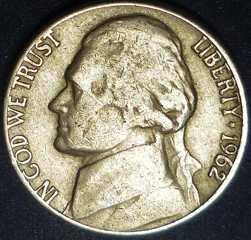 1962-D Jefferson Nickel - For Sale, Buy Now Online - Item #743050