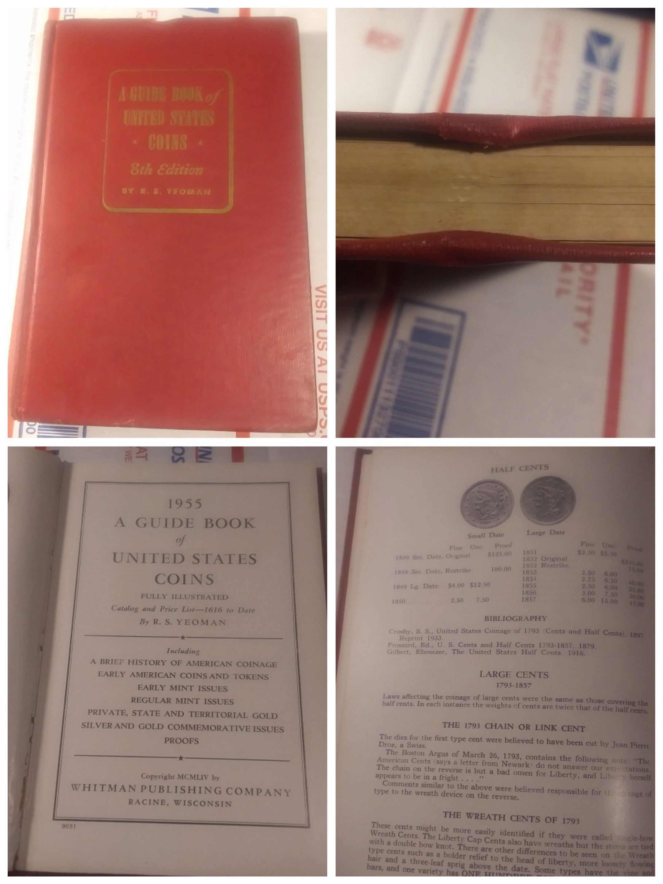 Vintage 1955 Red Book - For Sale, Buy Now Online - Item #743284