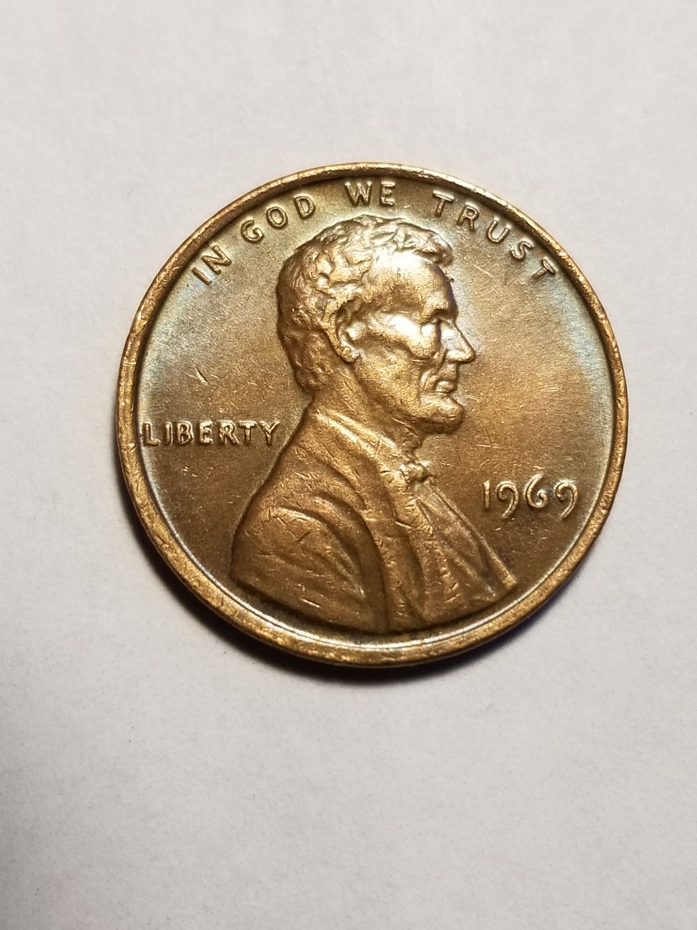 1969 P Memorial Penny - For Sale, Buy Now Online - Item #744200