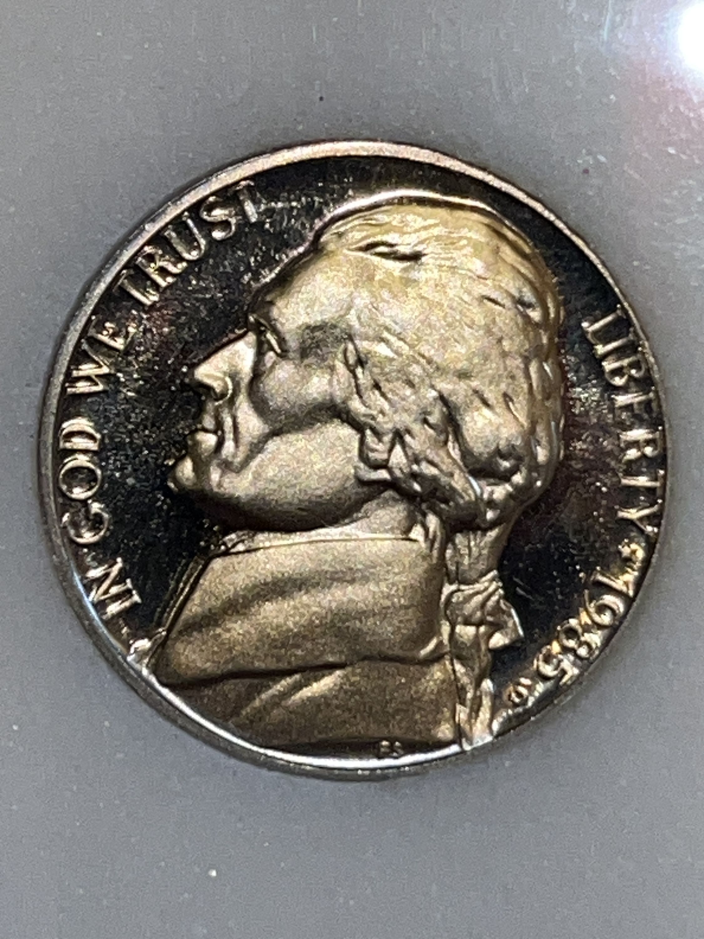 1985 S DCAM Jefferson Nickel Gem Proof - For Sale, Buy Now Online ...