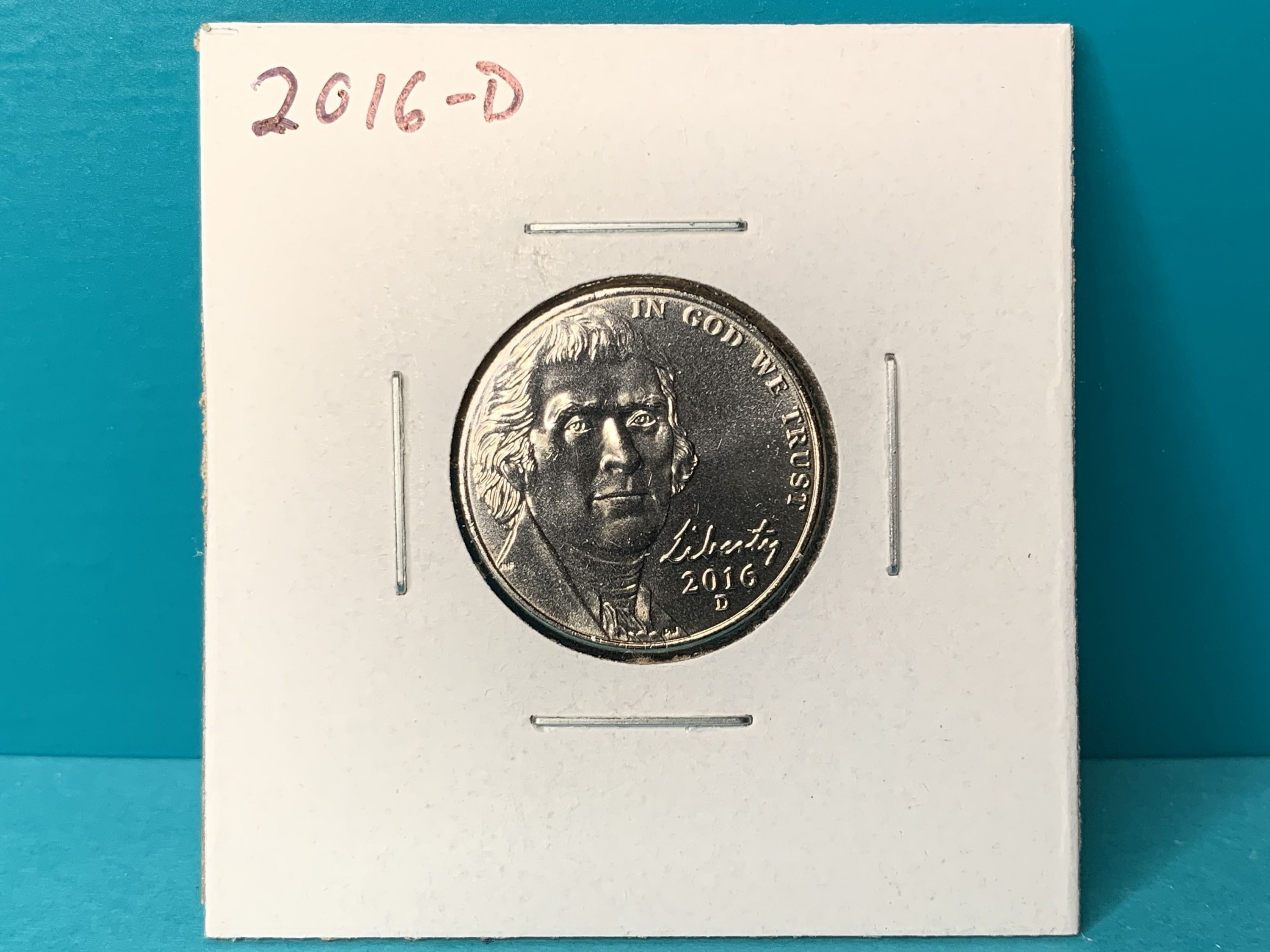 2016-D Jefferson Nickel - For Sale, Buy Now Online - Item #745504