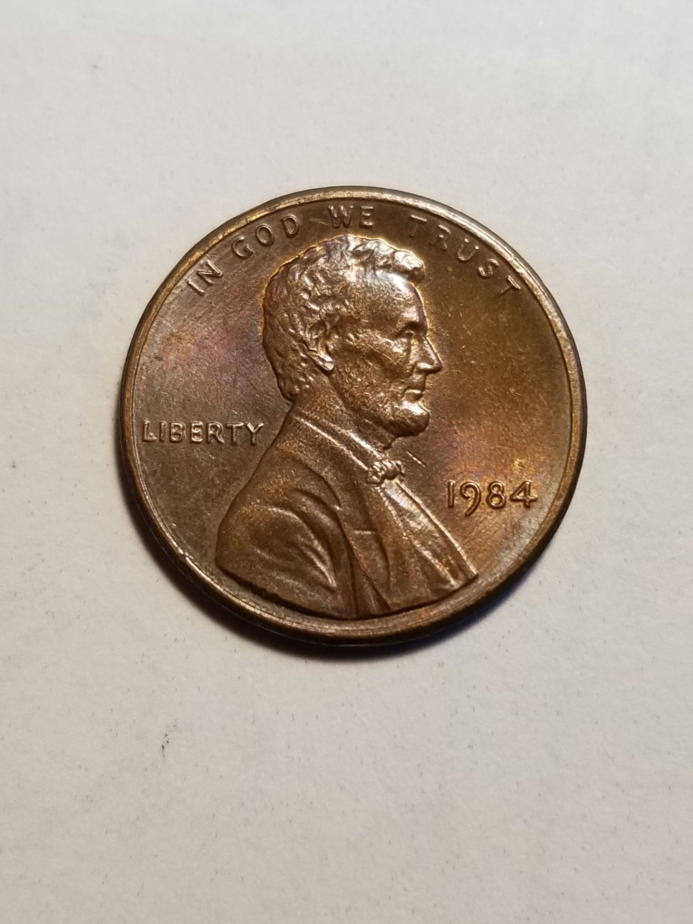 1984 P Lincoln Penny - For Sale, Buy Now Online - Item #745580