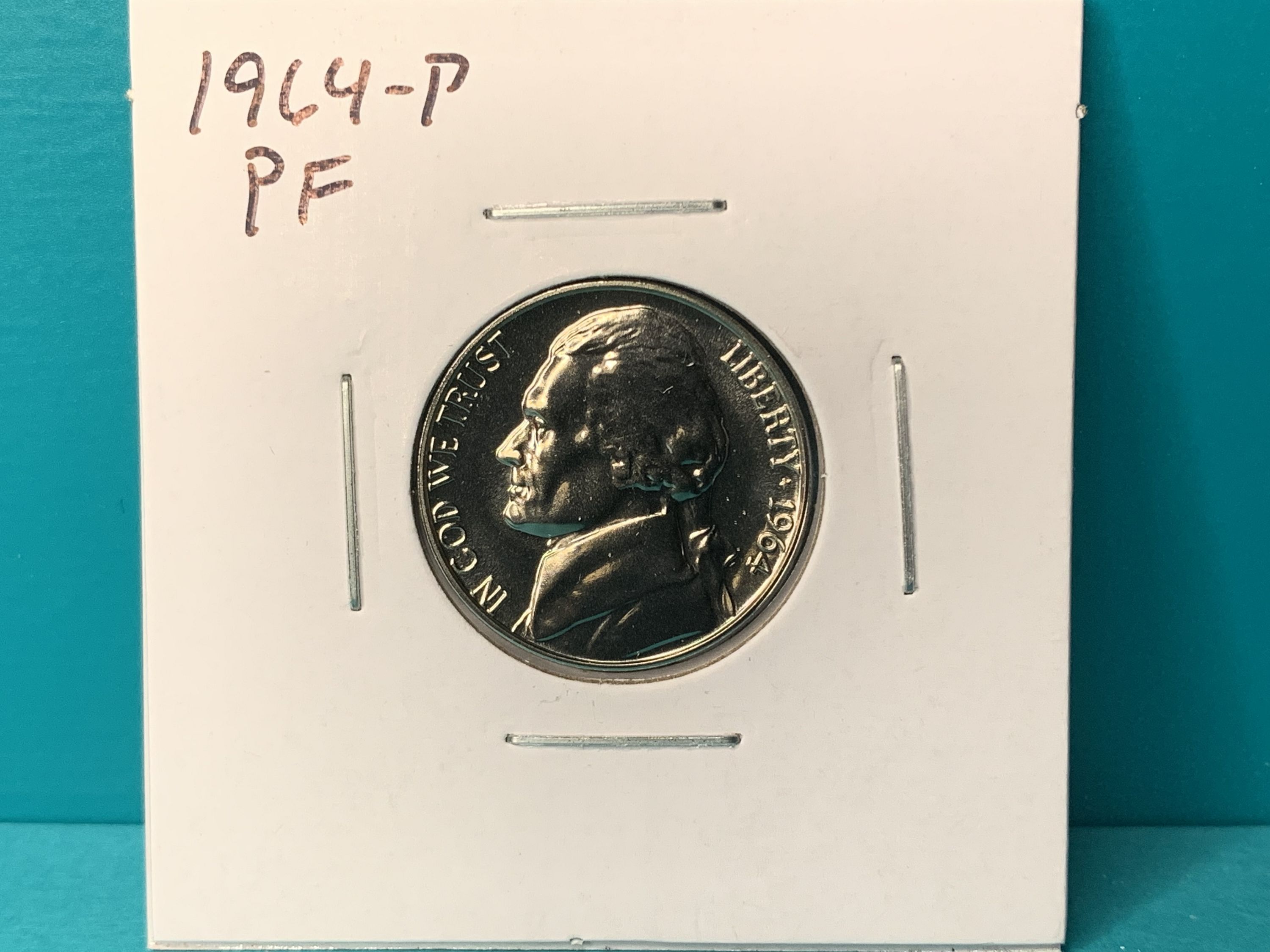1964-P Proof Jefferson Nickel - For Sale, Buy Now Online - Item #748489
