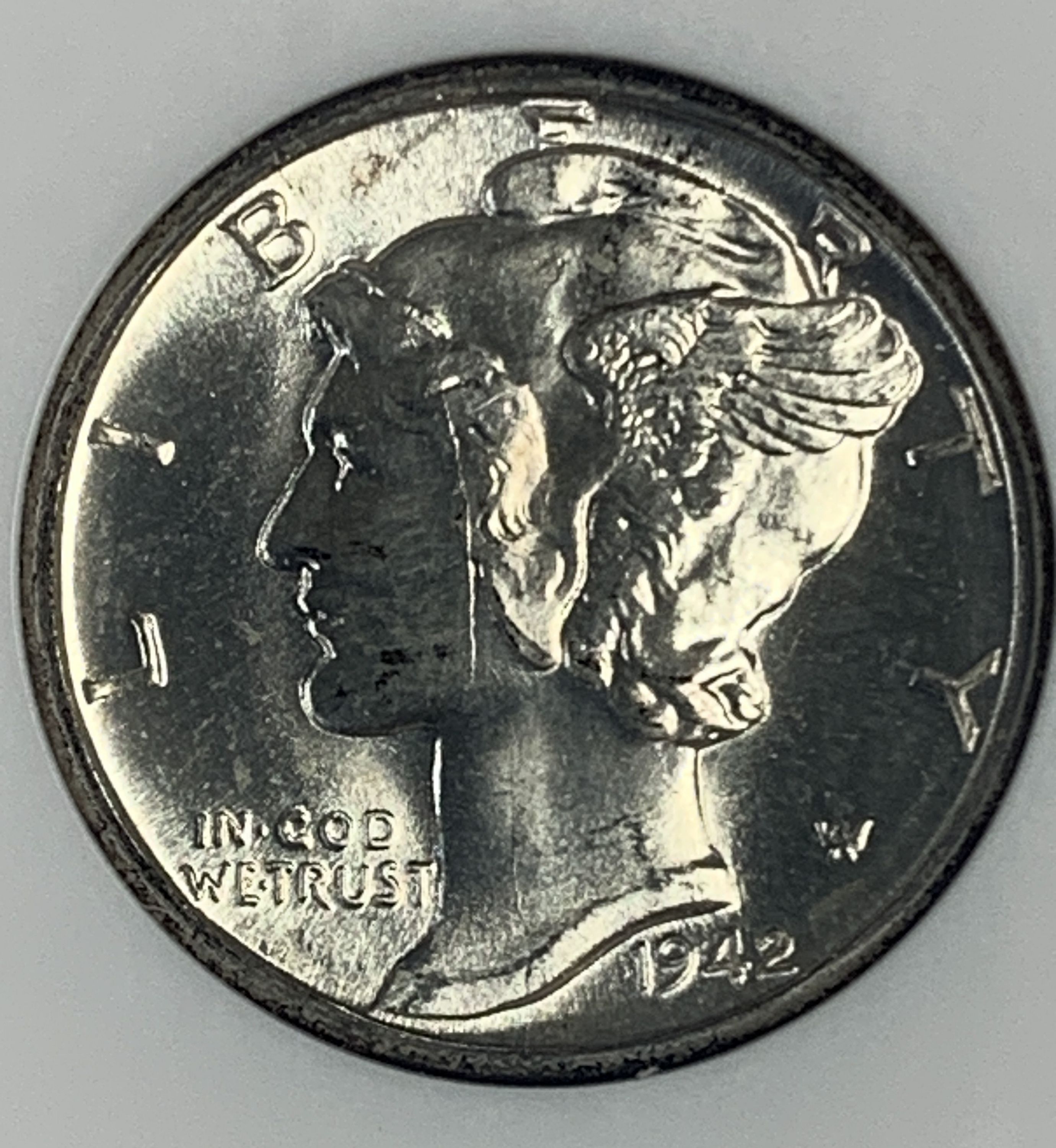 1942-D Mercury Dime MS65FB NGC. (#5302) - For Sale, Buy Now Online ...