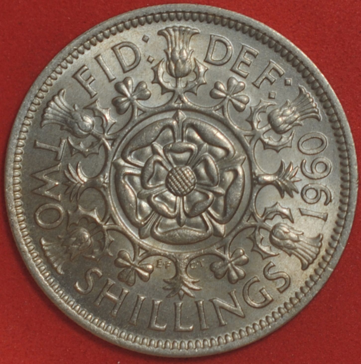 1960 Great Britain Florin UNC - For Sale, Buy Now Online - Item #749435