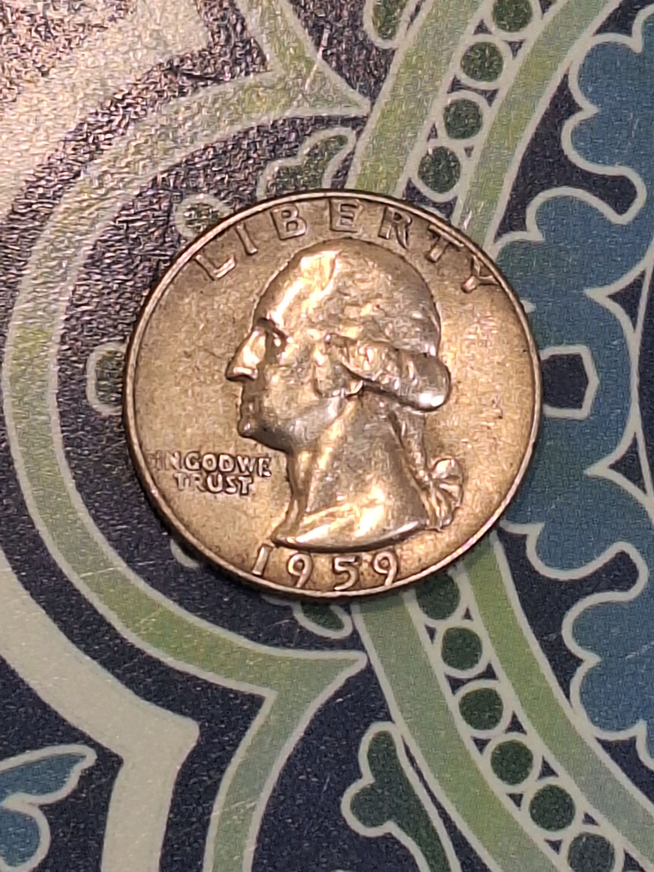1959 D WASHINGTON QUARTER bx20 - For Sale, Buy Now Online - Item #749463