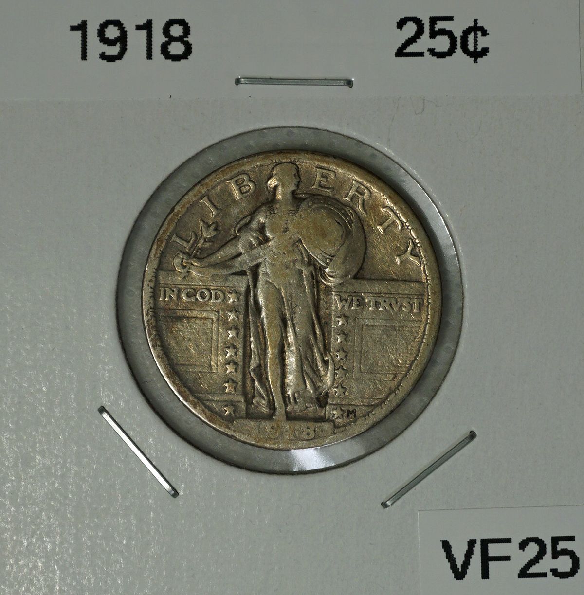 1918 Standing Liberty Quarter - For Sale, Buy Now Online - Item #750306