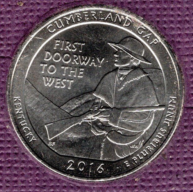 2016 P Cumberland Gap America The Beautiful Quarters -#11-027 - For ...