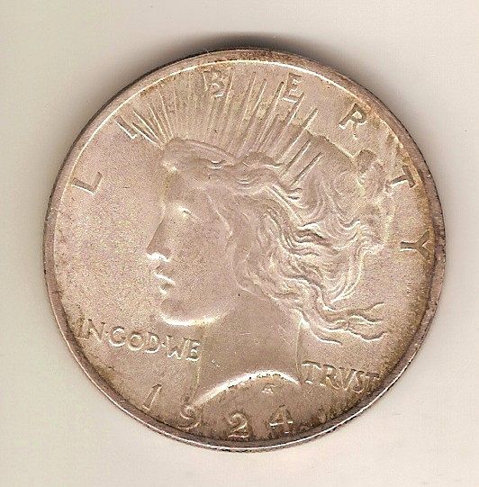 1924 Peace Dollar - For Sale, Buy Now Online - Item #753610