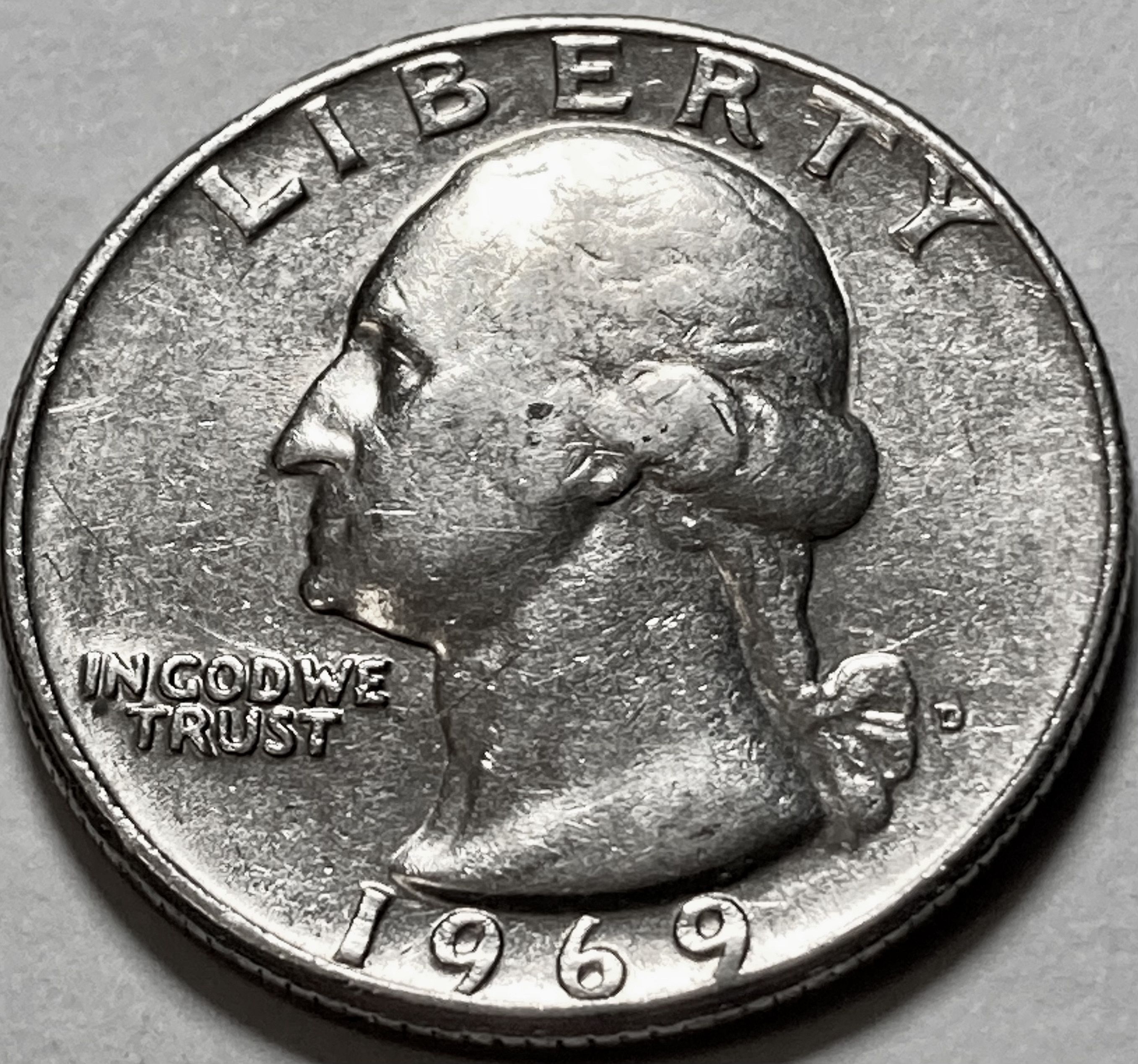 1969 P Washington Quarters - For Sale, Buy Now Online - Item #754887