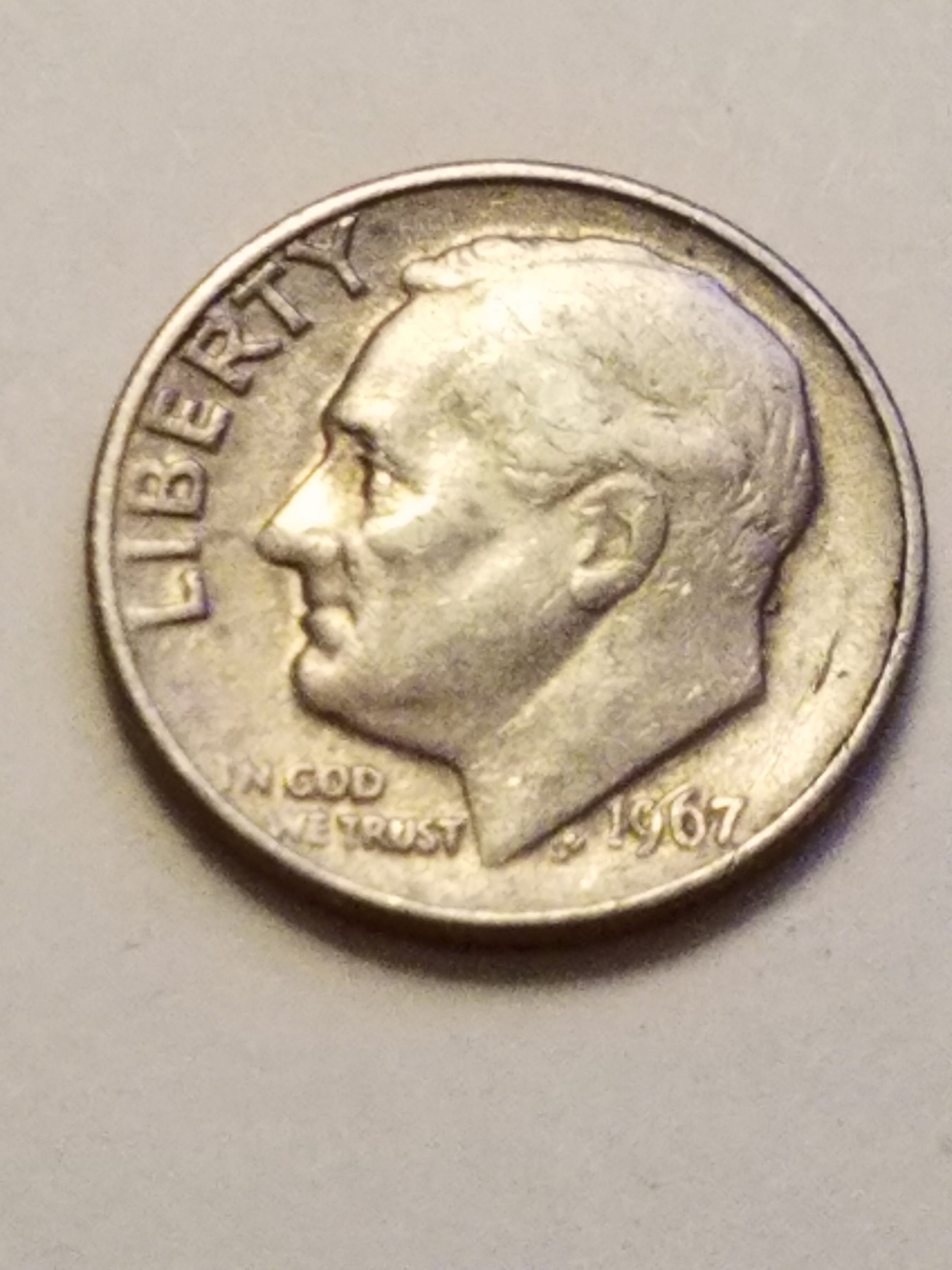 1967 P Roosevelt Dime DDO FS-101 FB - For Sale, Buy Now Online - Item ...