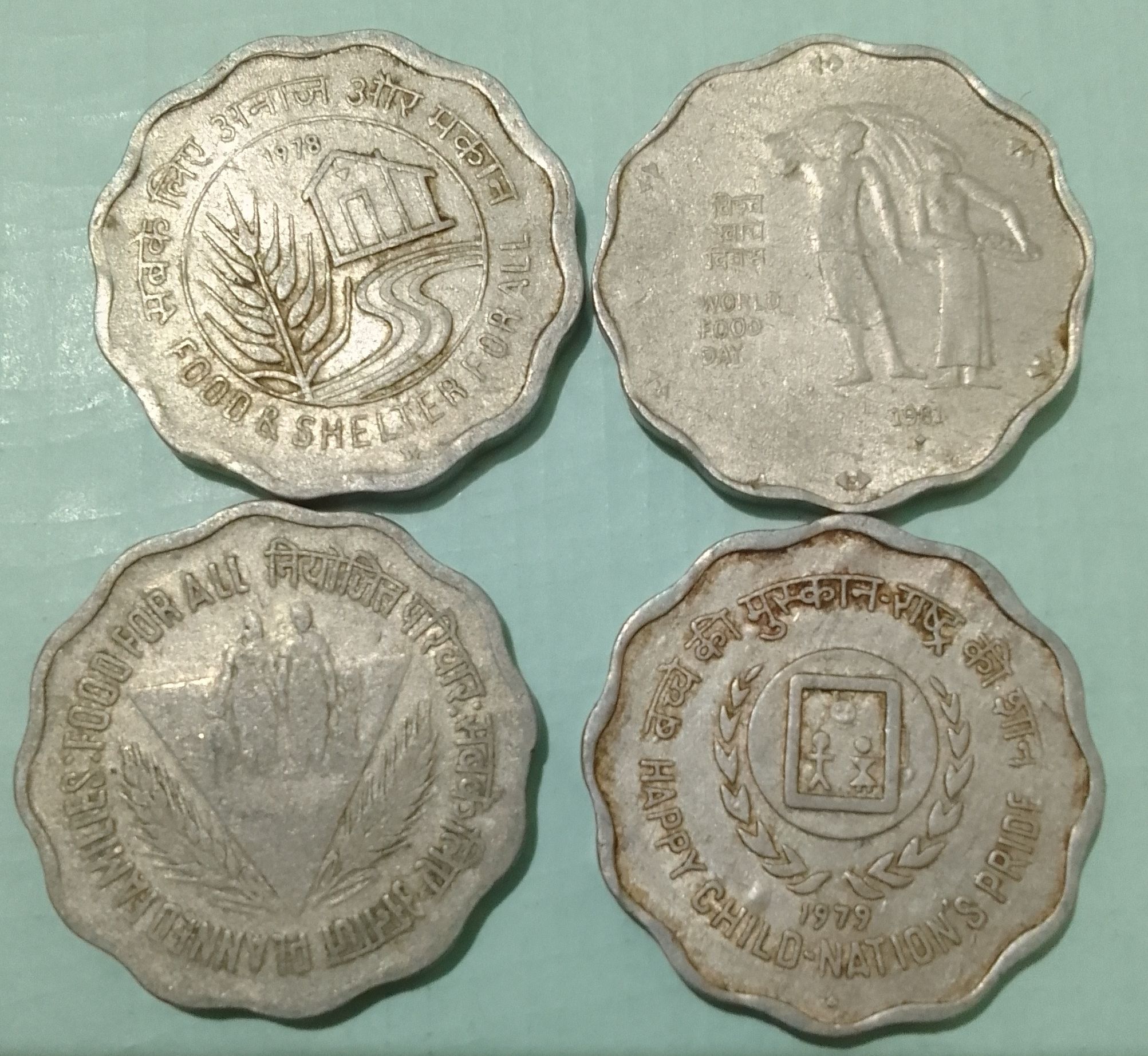 B)....India circulated Four different coins - For Sale, Buy Now Online ...