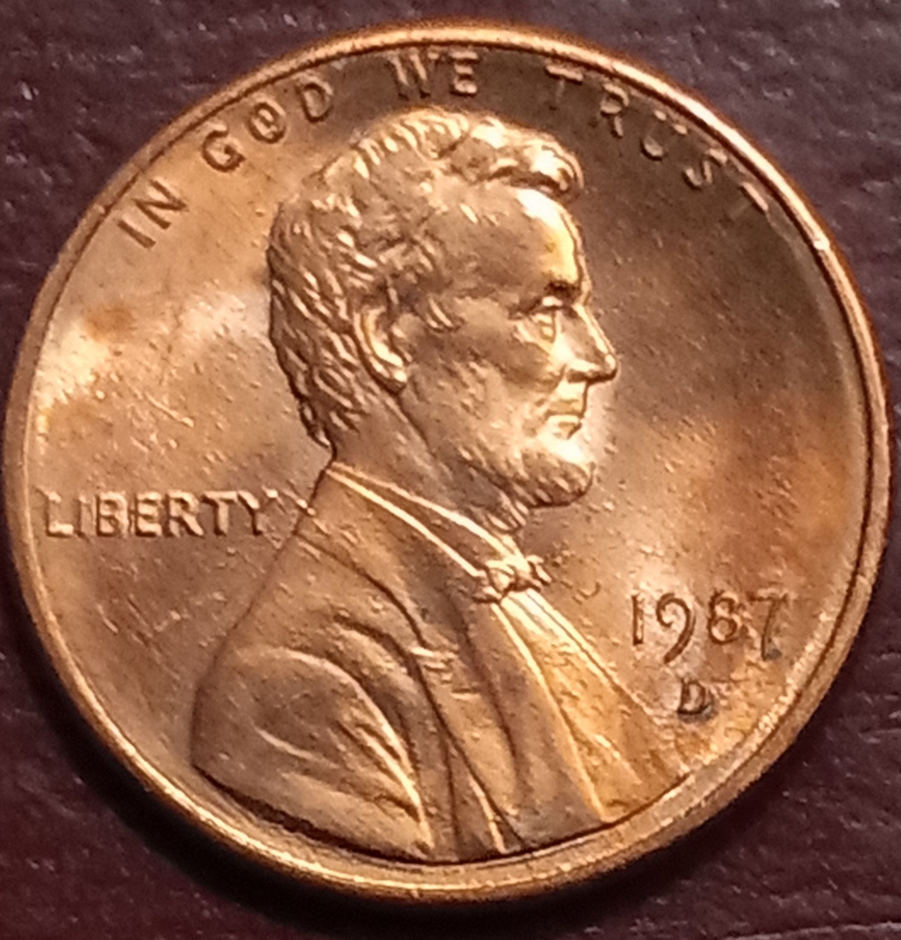 1987 D ddo/ddr Lincoln Memorial Error Cent - For Sale, Buy Now Online ...