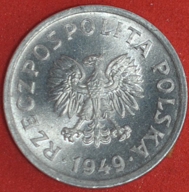 1949 Poland 10 Groszy BU - For Sale, Buy Now Online - Item #757556