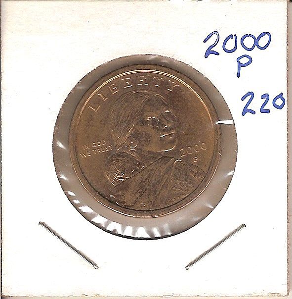 2000 Sacagawea Dollar - For Sale, Buy Now Online - Item #758655