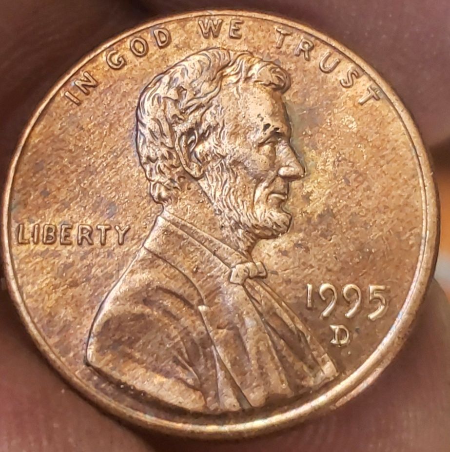 1995 D Lincoln Memorial Cent Small Cents - For Sale, Buy Now Online ...