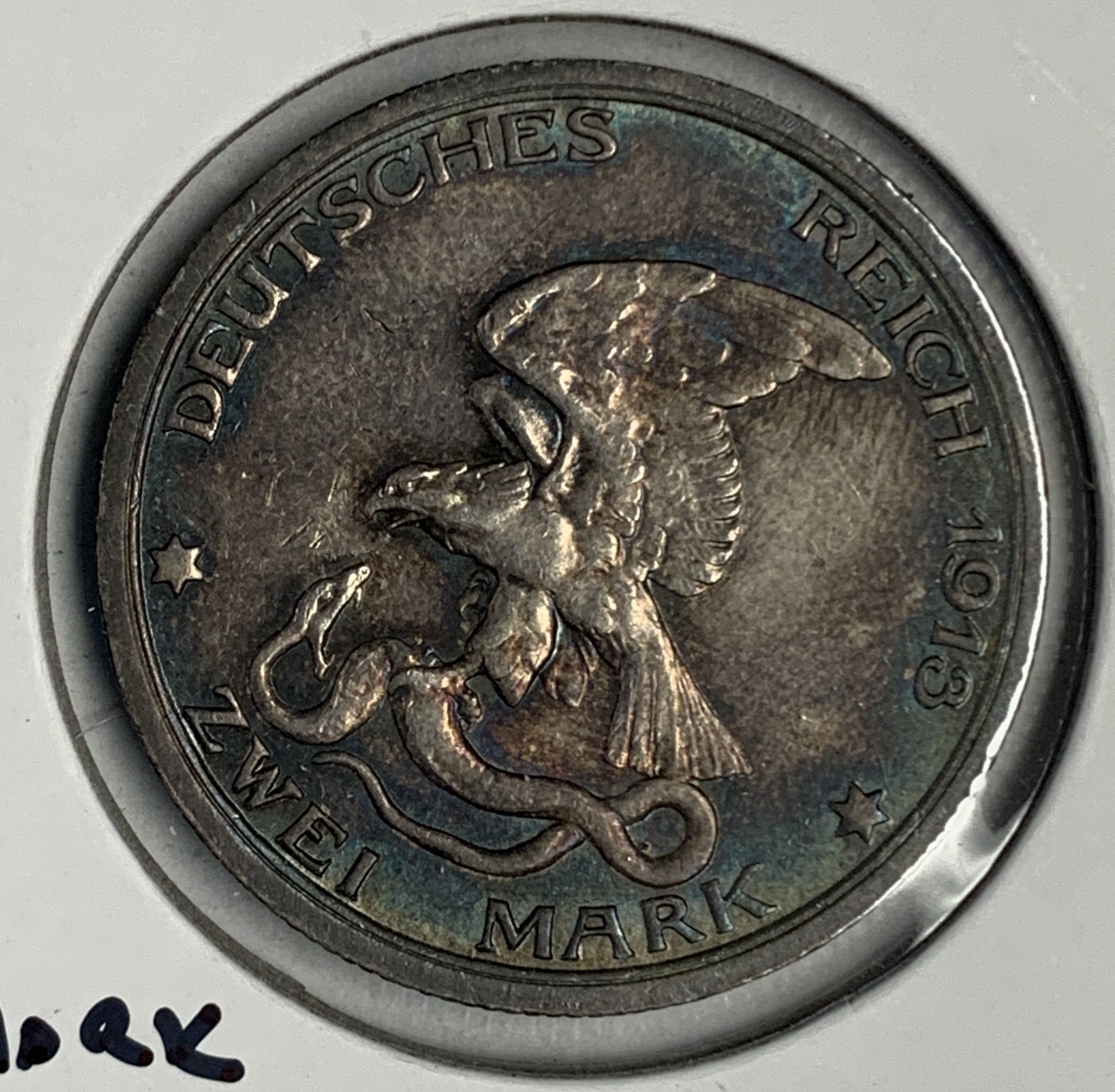 1913 Prussia, Germany 2-Mark UNC. (5595) - For Sale, Buy Now Online ...