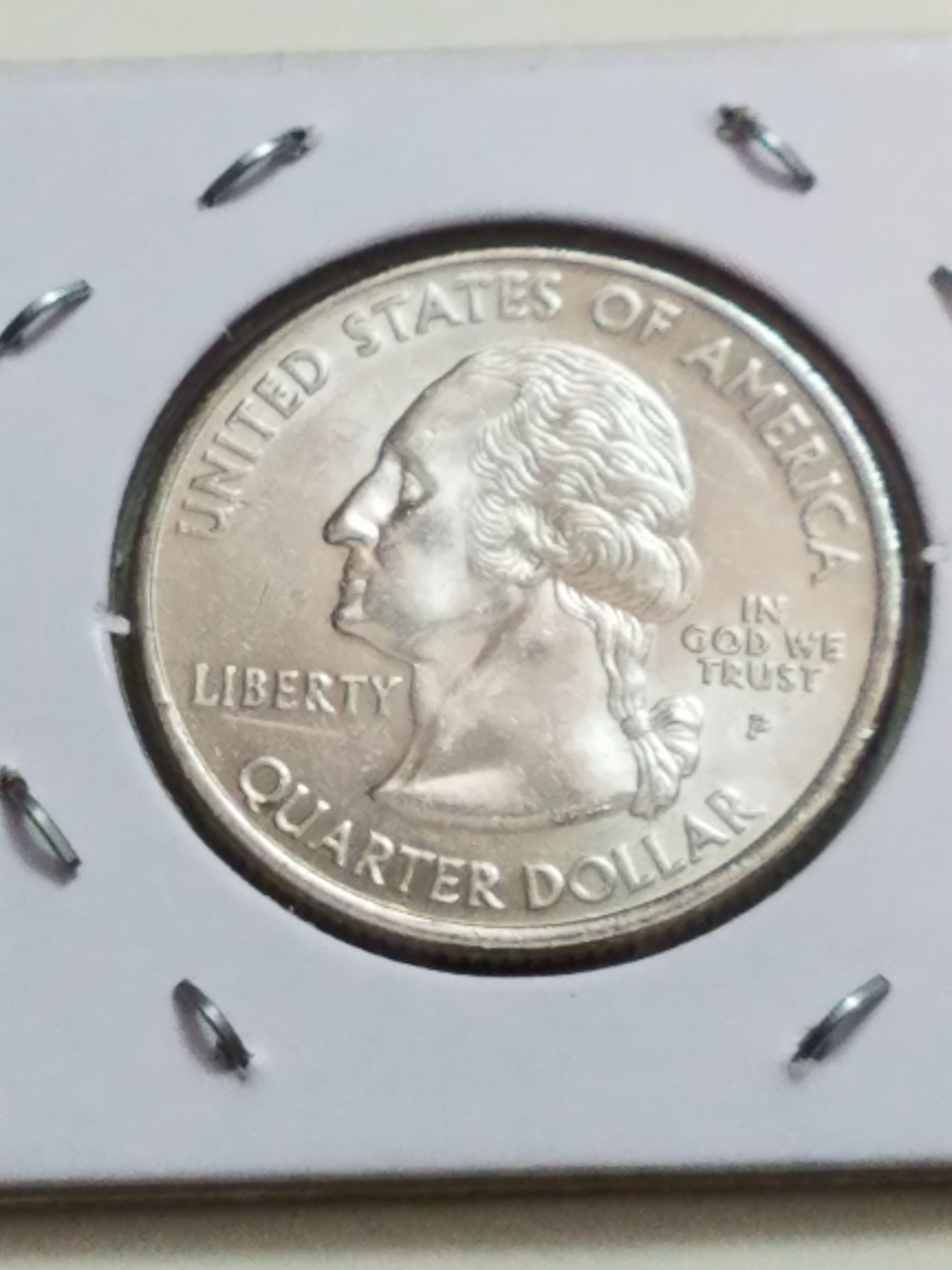 2008 P Alaska State Washington Quarter CUD Claw Error - For Sale, Buy ...