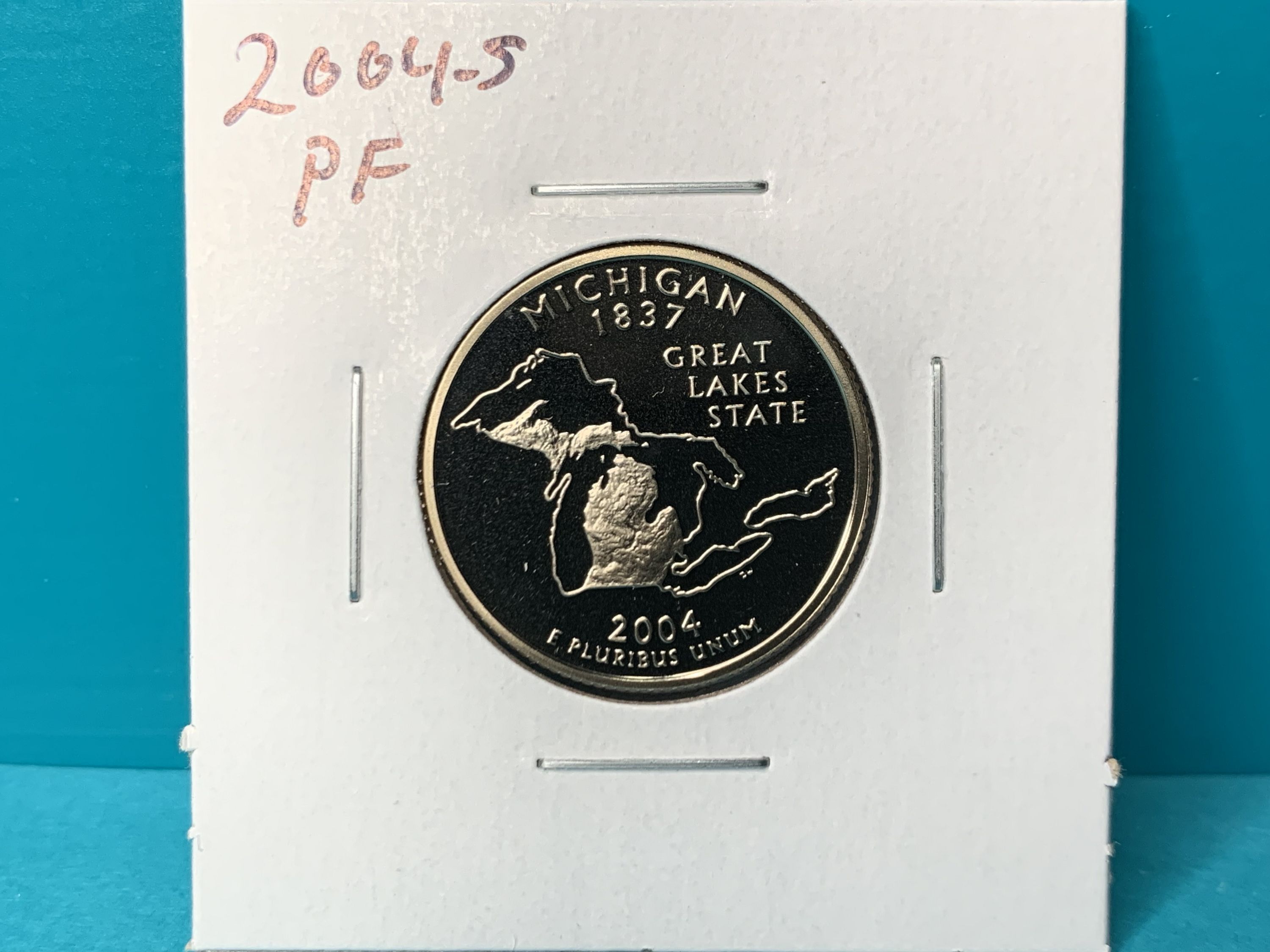 2004-S Michigan 50 State Quarter Proof - For Sale, Buy Now Online ...