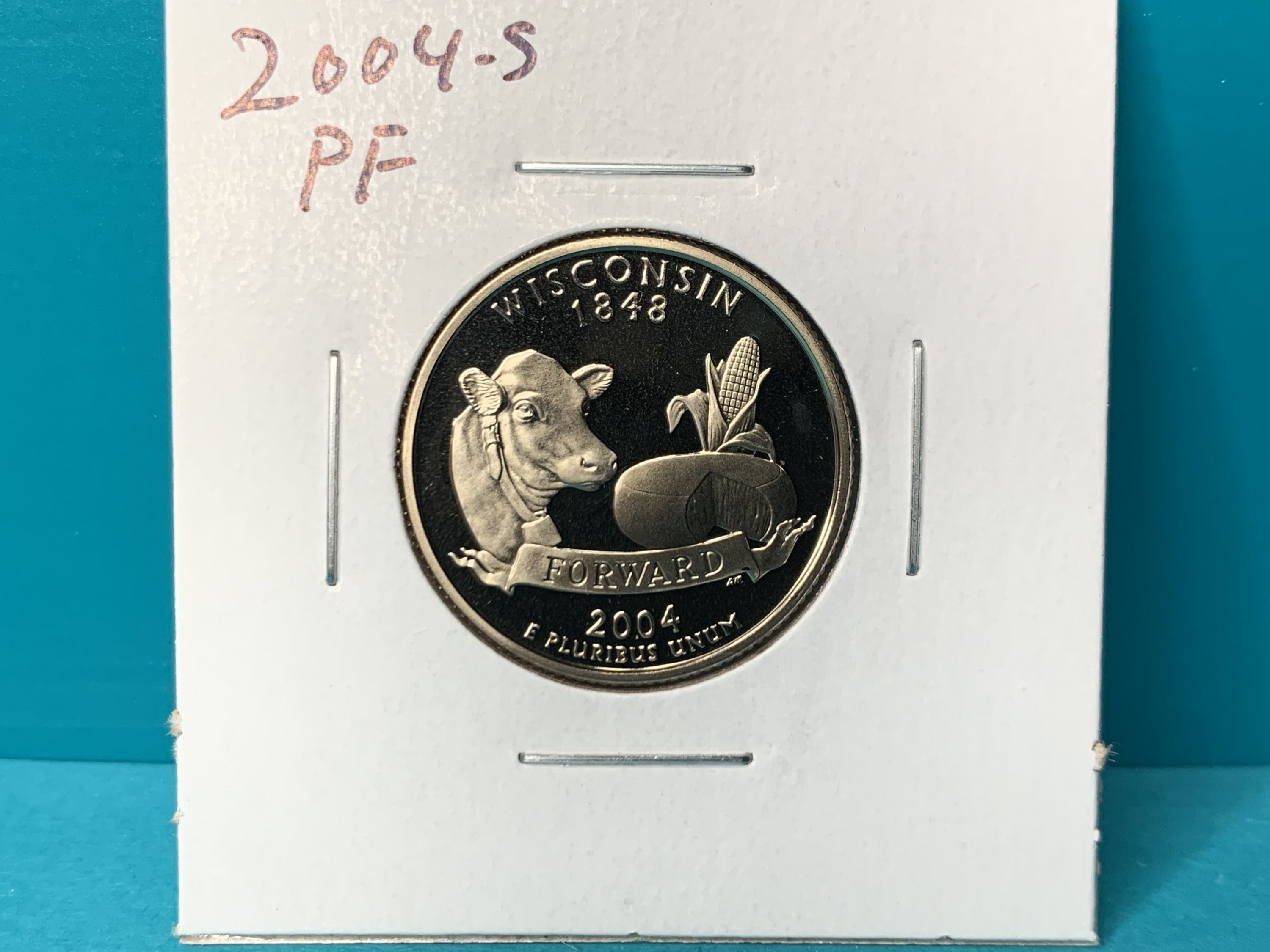 2004-S Wisconsin 50 State Quarter Proof - For Sale, Buy Now Online ...