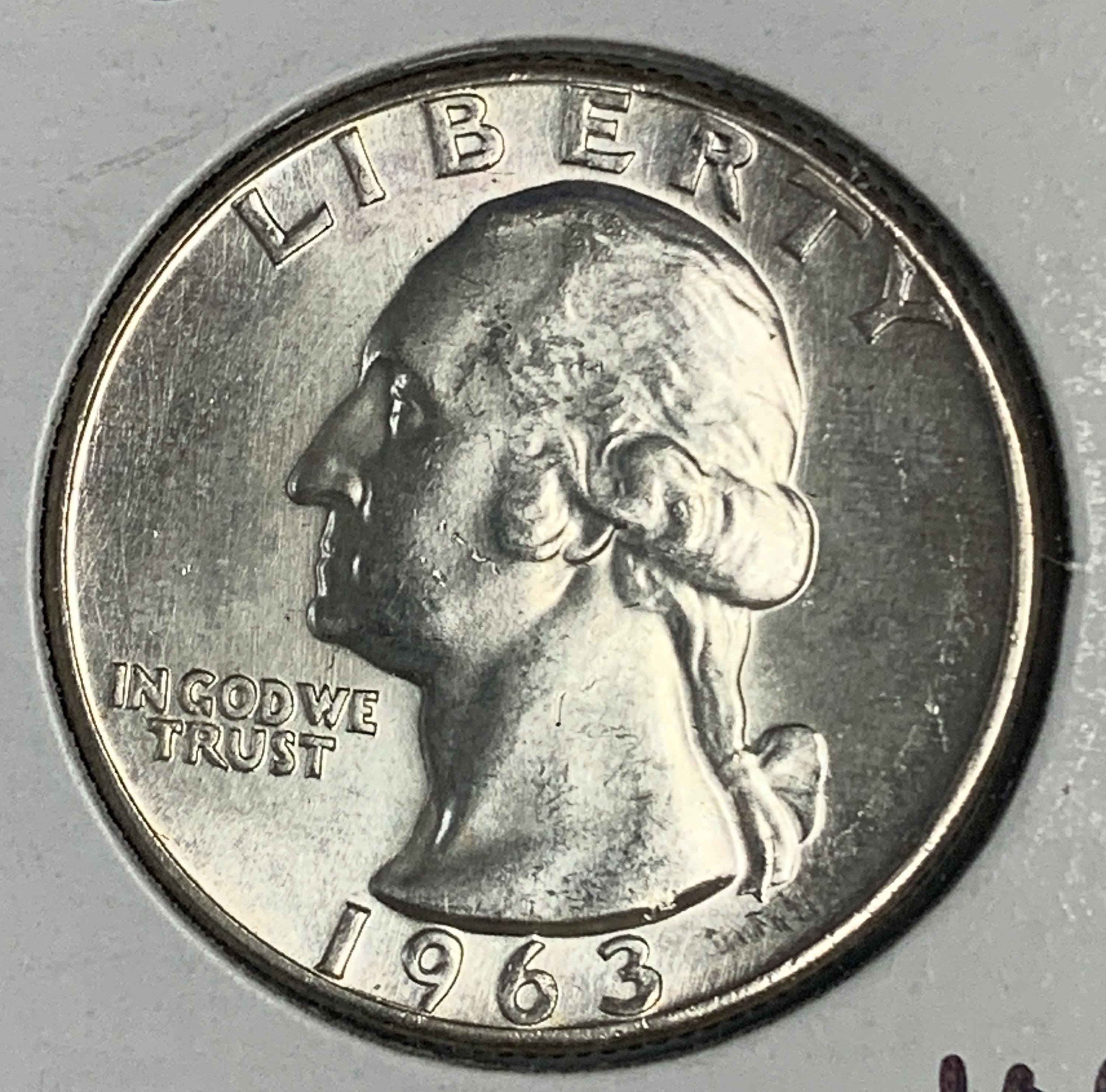 1963 Washington Quarter, MS60+ (#5556) - For Sale, Buy Now Online ...