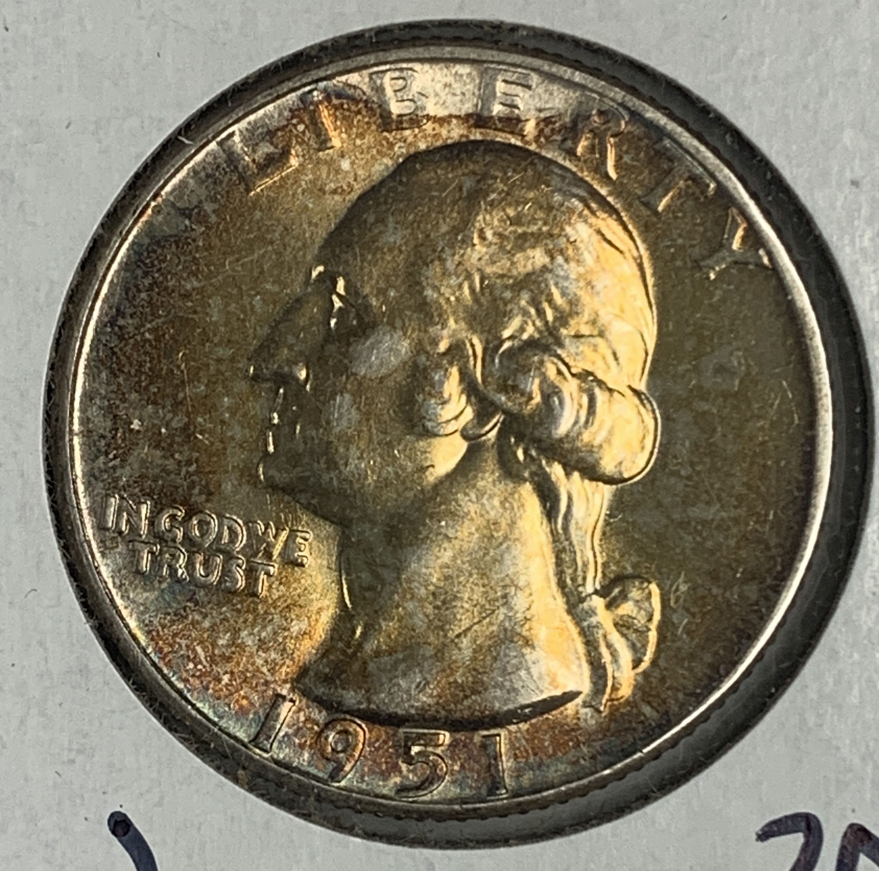 1951 Washington Quarter, MS60+ (#5494) - For Sale, Buy Now Online ...