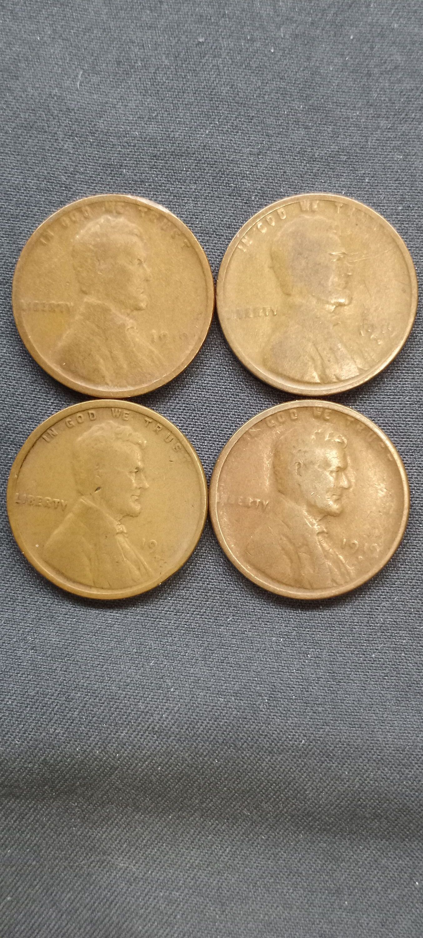 4-1919-D LINCOLN CENTS - For Sale, Buy Now Online - Item #763002