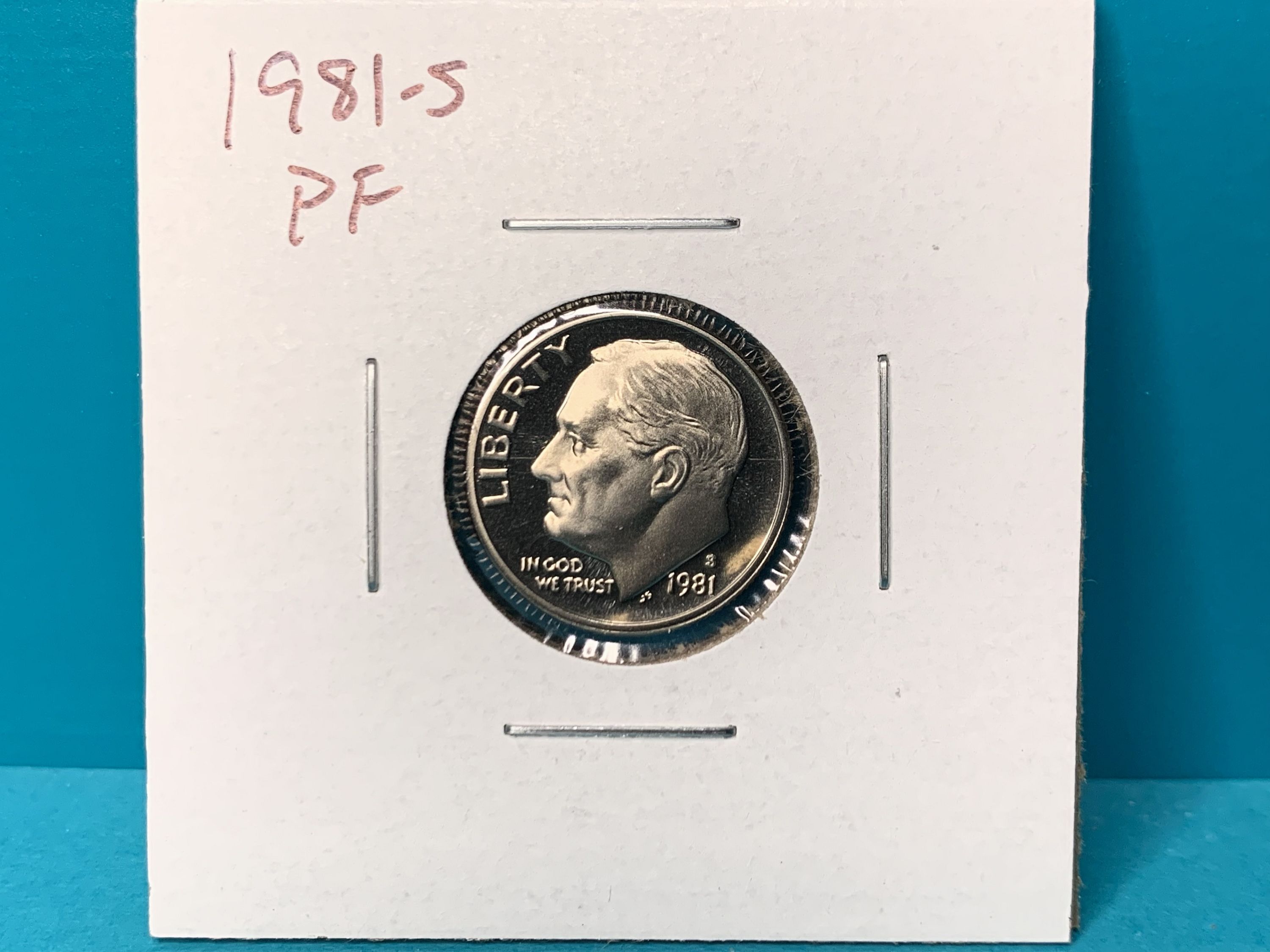 1981-S Proof Roosevelt Dime - For Sale, Buy Now Online - Item #763553