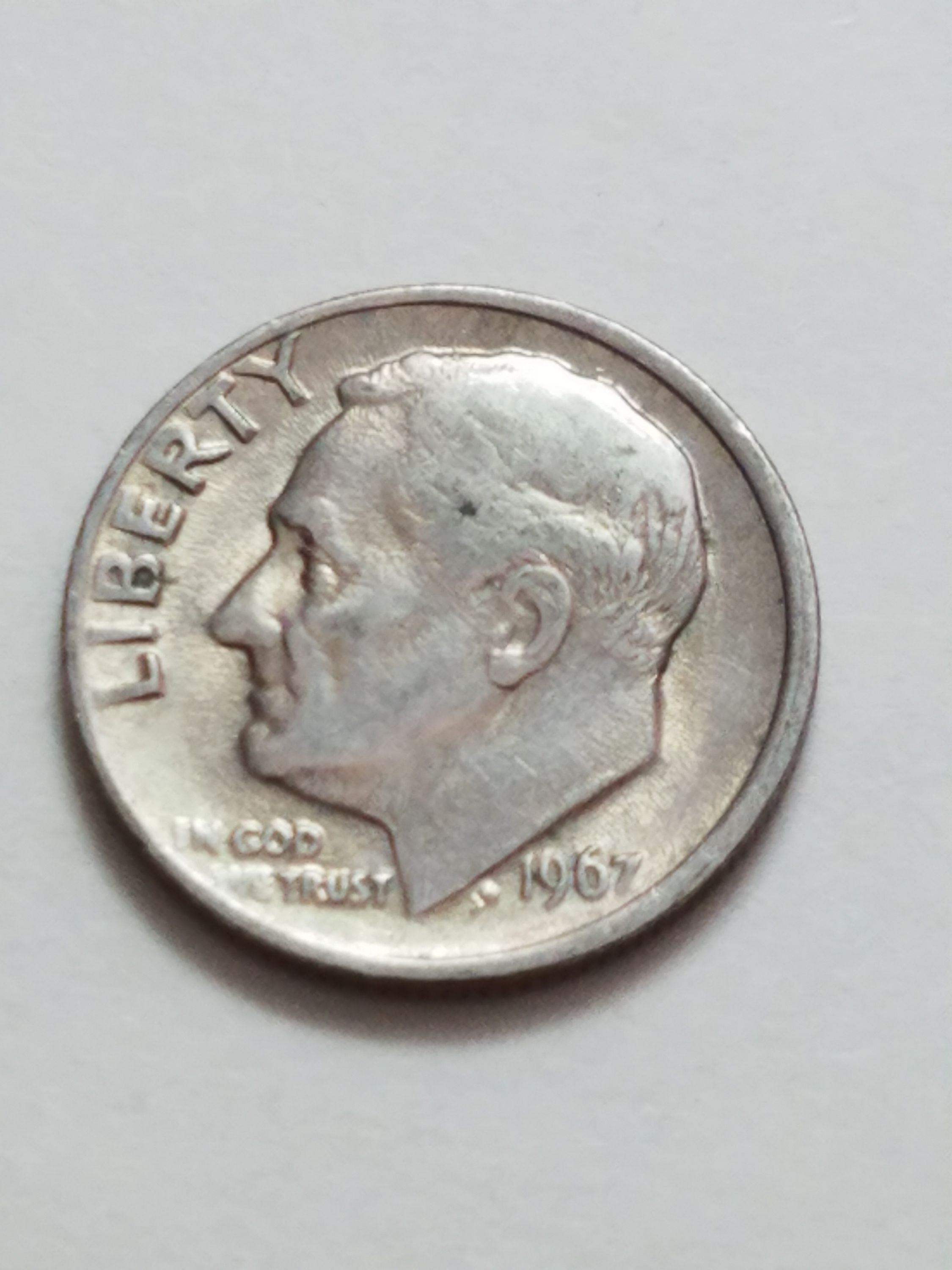 1967 P Roosevelt Dime DDO and Off Center - For Sale, Buy Now Online ...