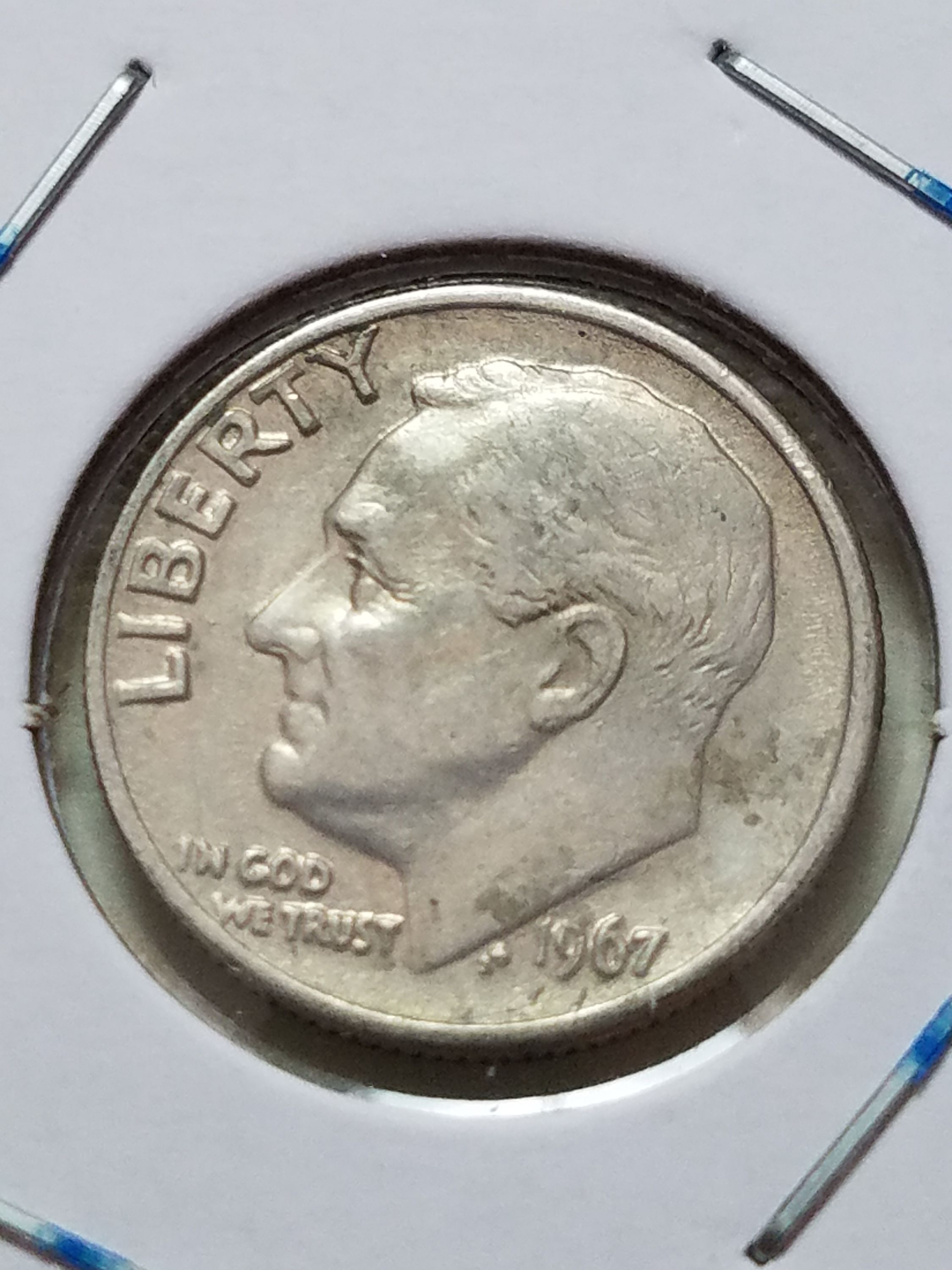 1967 P Roosevelt Dime DDO and DDR - For Sale, Buy Now Online - Item #764592
