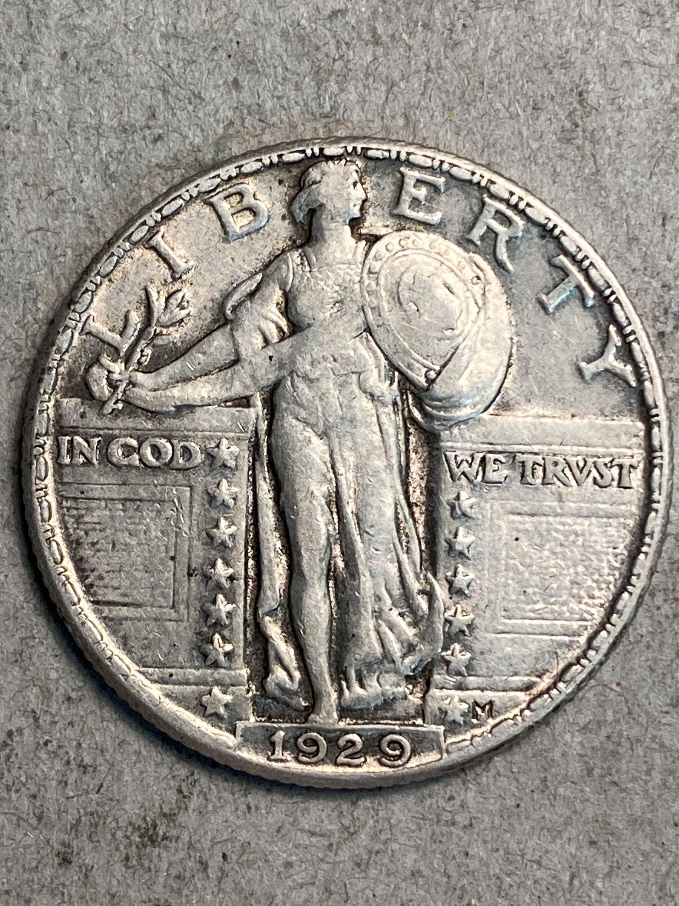 1929 Standing Liberty Silver Quarter Ch AU55 - For Sale, Buy Now Online ...