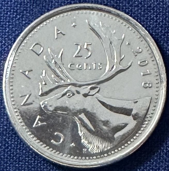 Canada - 2018 - 25 Cents - For Sale, Buy Now Online - Item #765576