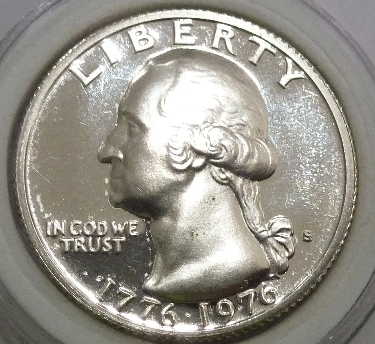 1976-S PROOF 40% SILVER Washington Quarter # 40-S - For Sale, Buy Now ...