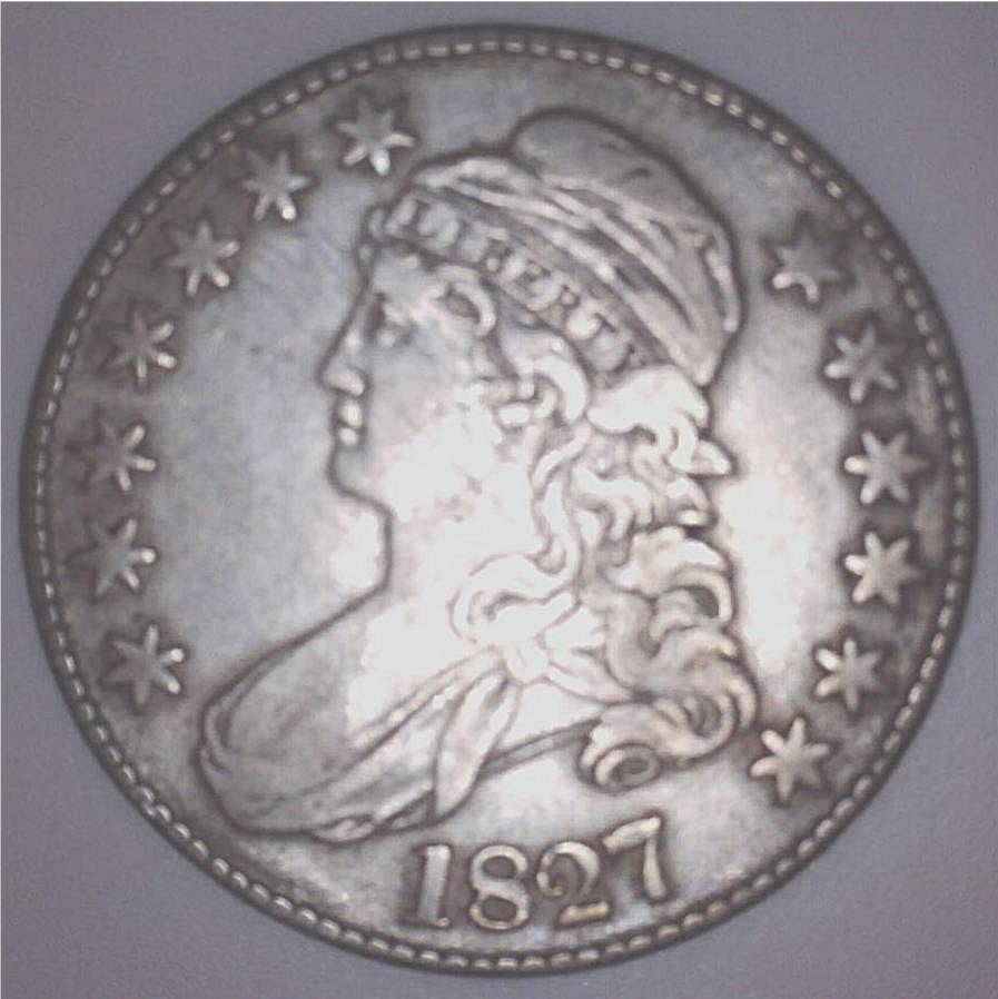1827 P Capped Bust Half Dollar-VF20 - For Sale, Buy Now Online - Item ...