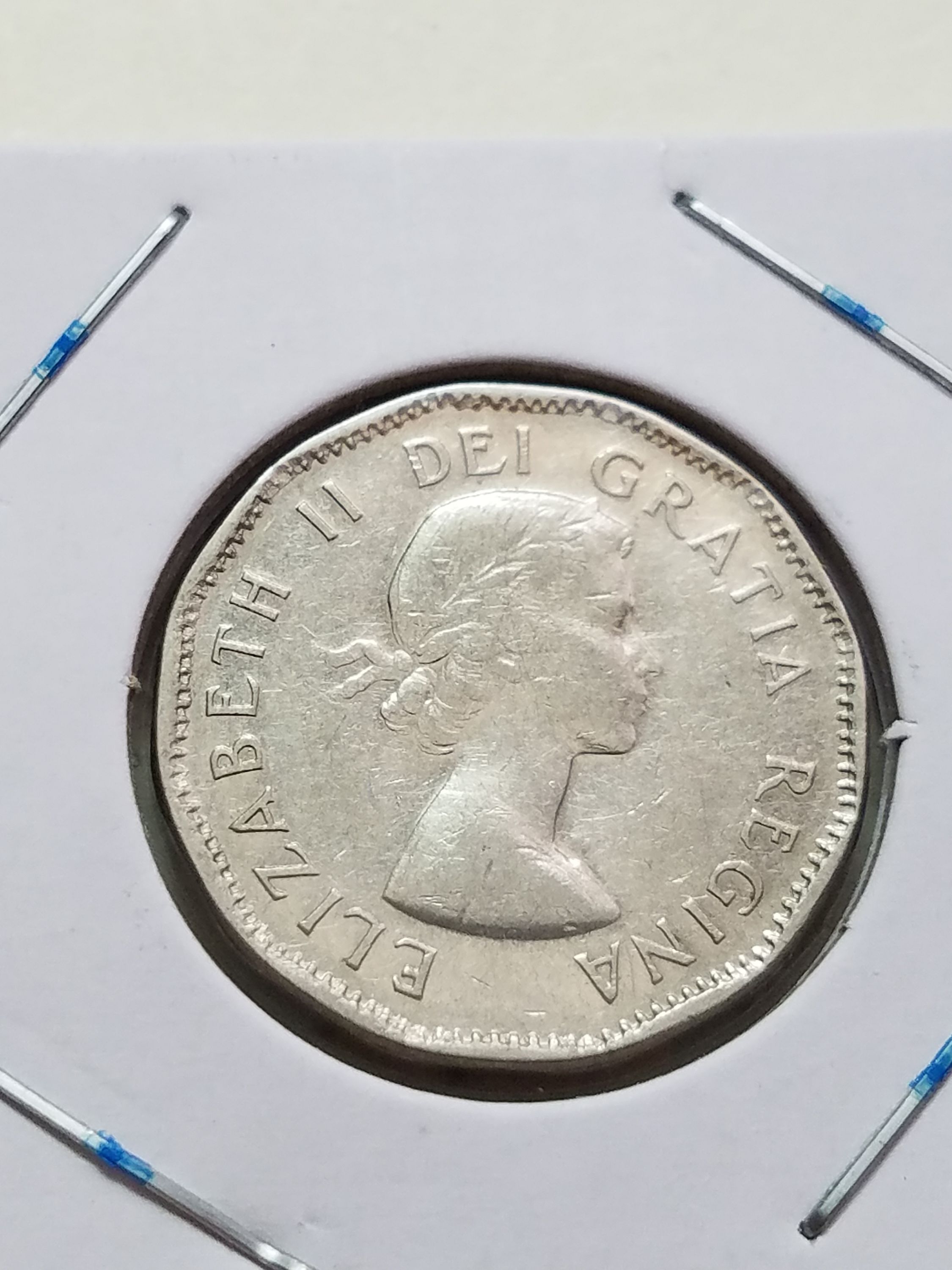1957 Canada 5 Cents Nickel Bug Tail - For Sale, Buy Now Online - Item ...