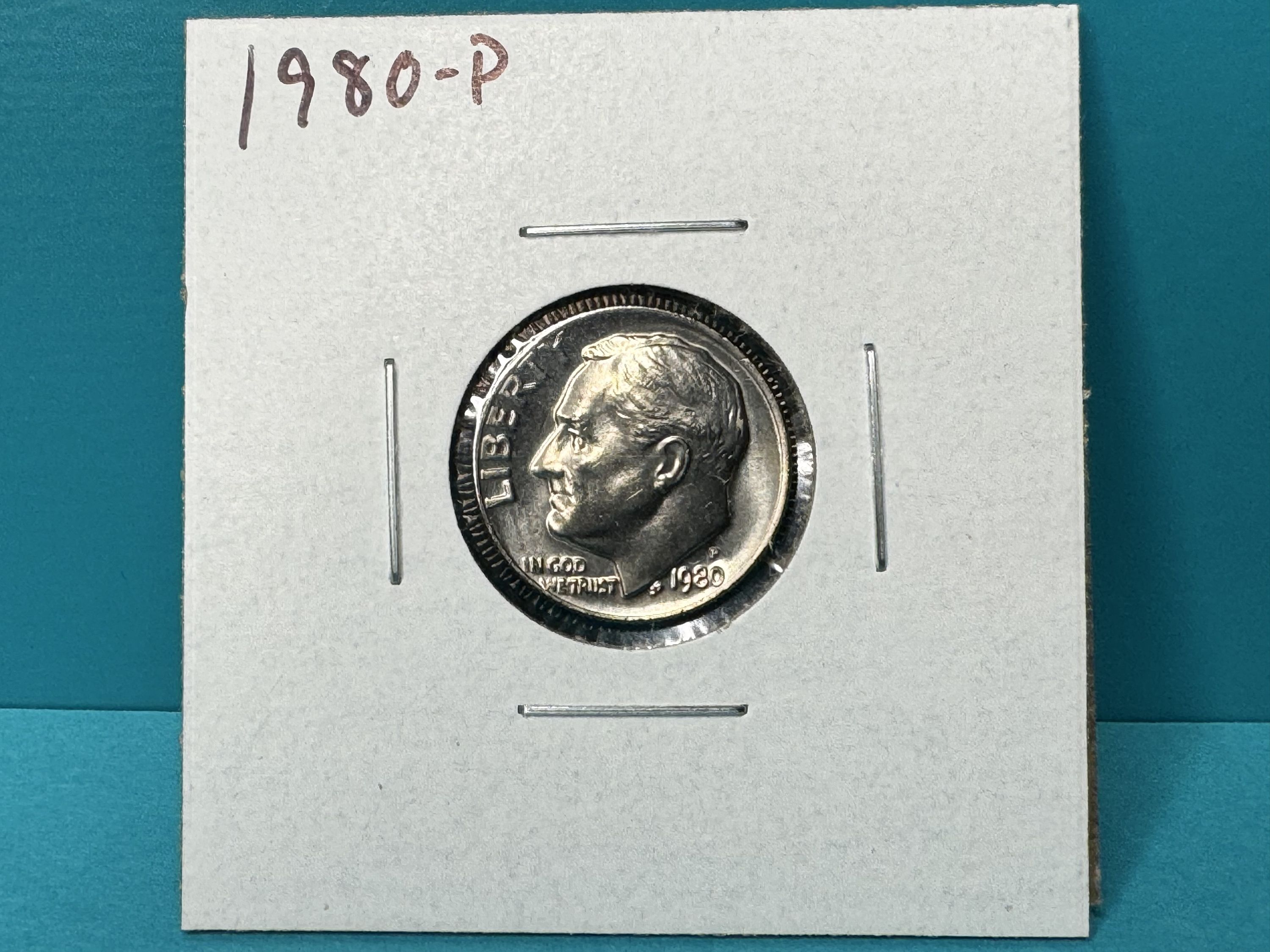 1980-P Roosevelt Dime - For Sale, Buy Now Online - Item #767714