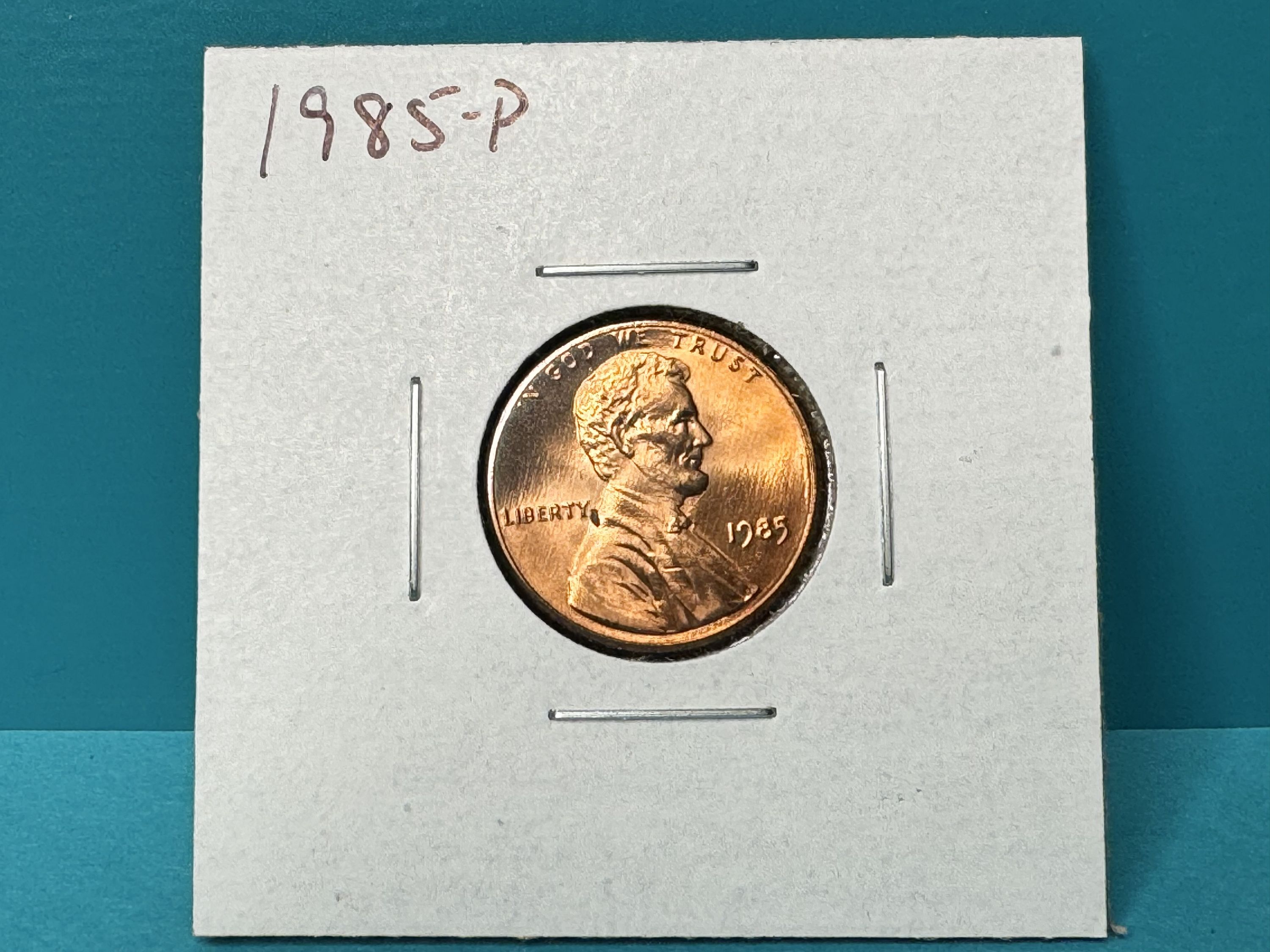 1985-P Lincoln Memorial Cent - For Sale, Buy Now Online - Item #768048