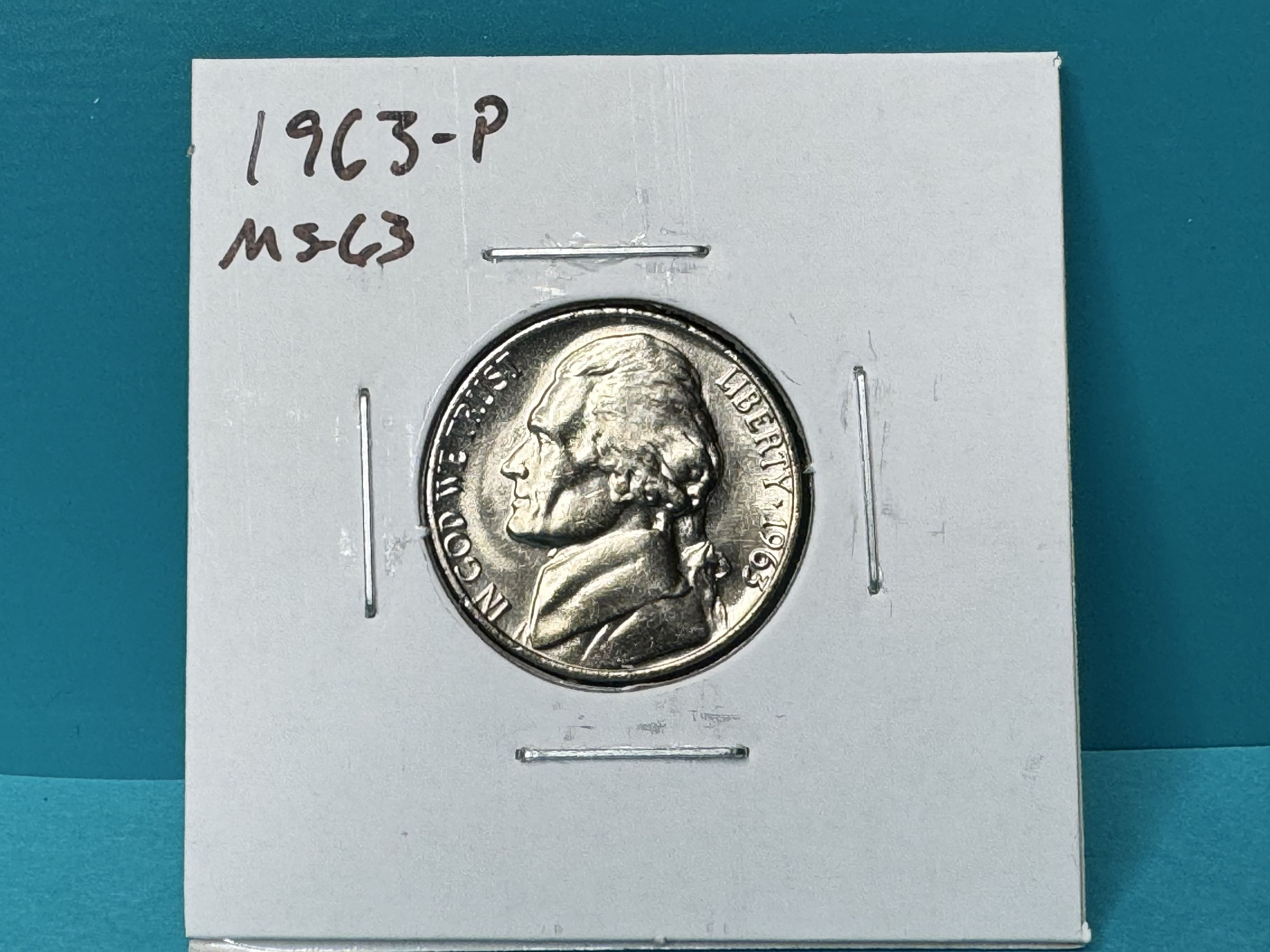 1963-P Jefferson Nickel - For Sale, Buy Now Online - Item #768067