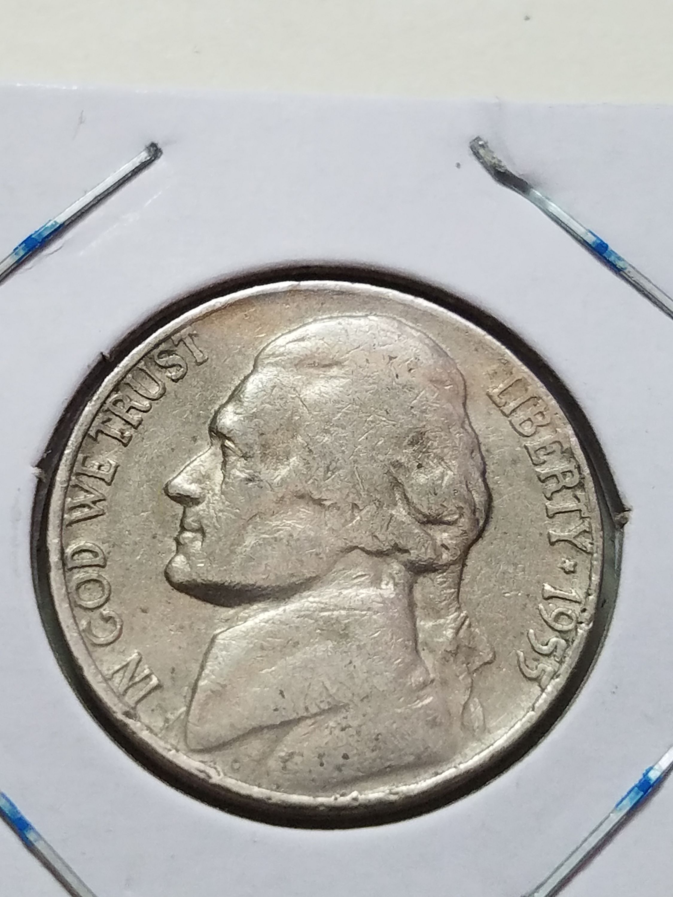 1955 D Over S Jefferson Nickel D/S - For Sale, Buy Now Online - Item ...