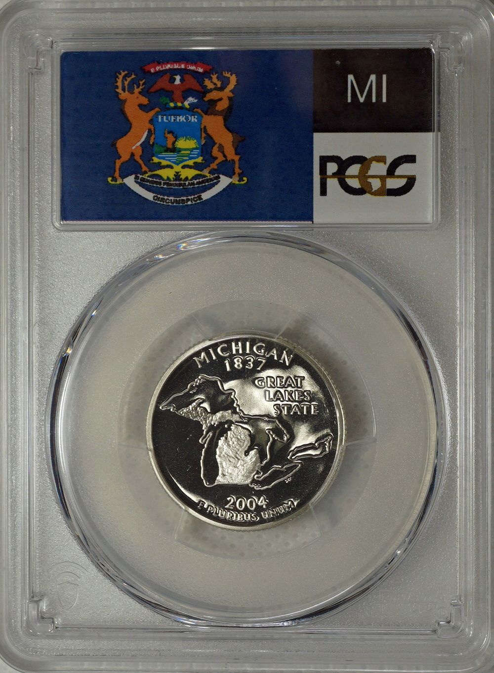 2004 S Michigan State Quarter --- Silver Proof --- - For Sale, Buy Now ...