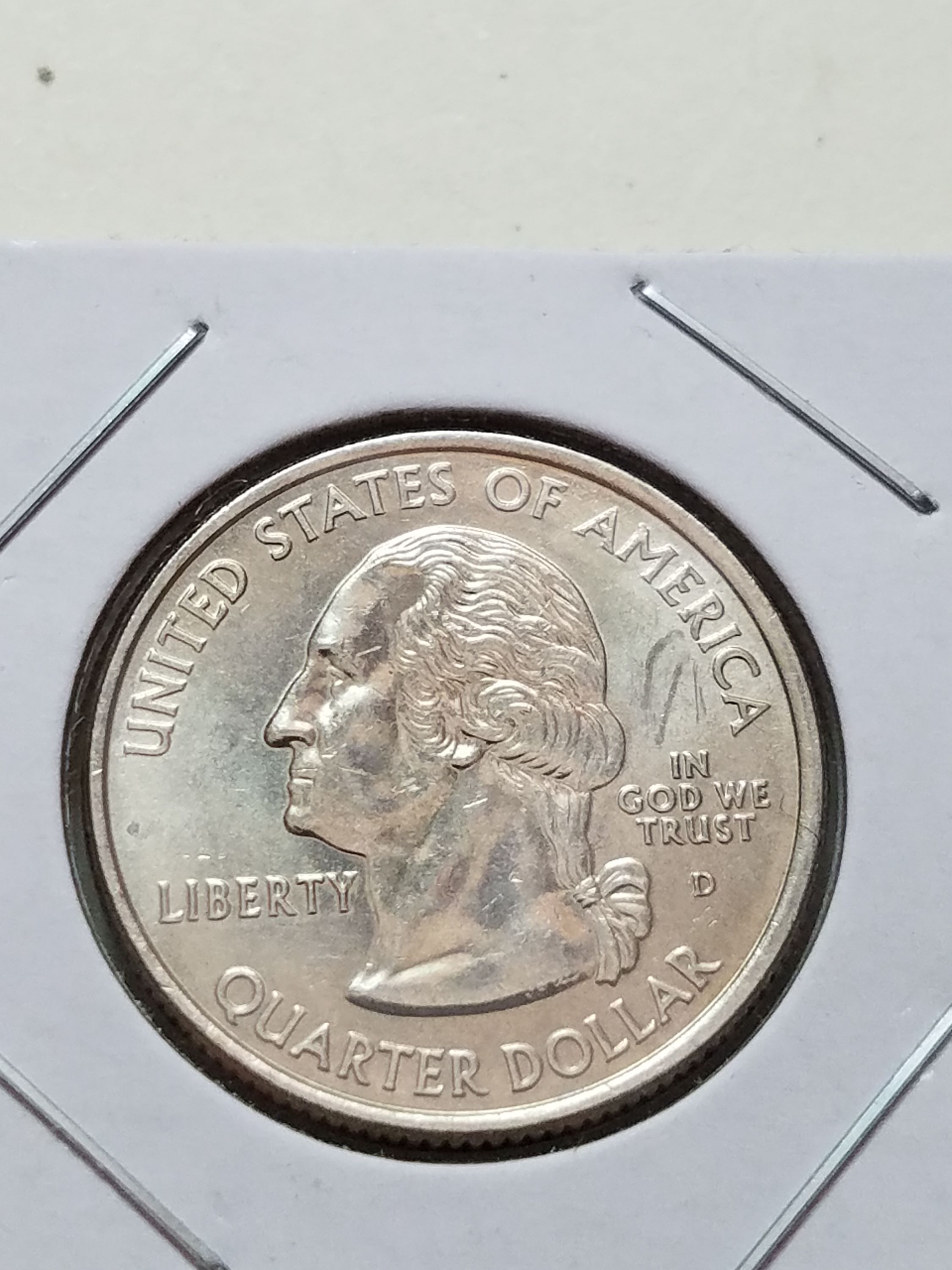 2008 D Alaska State Washington Quarter CUD Claw Error - For Sale, Buy ...