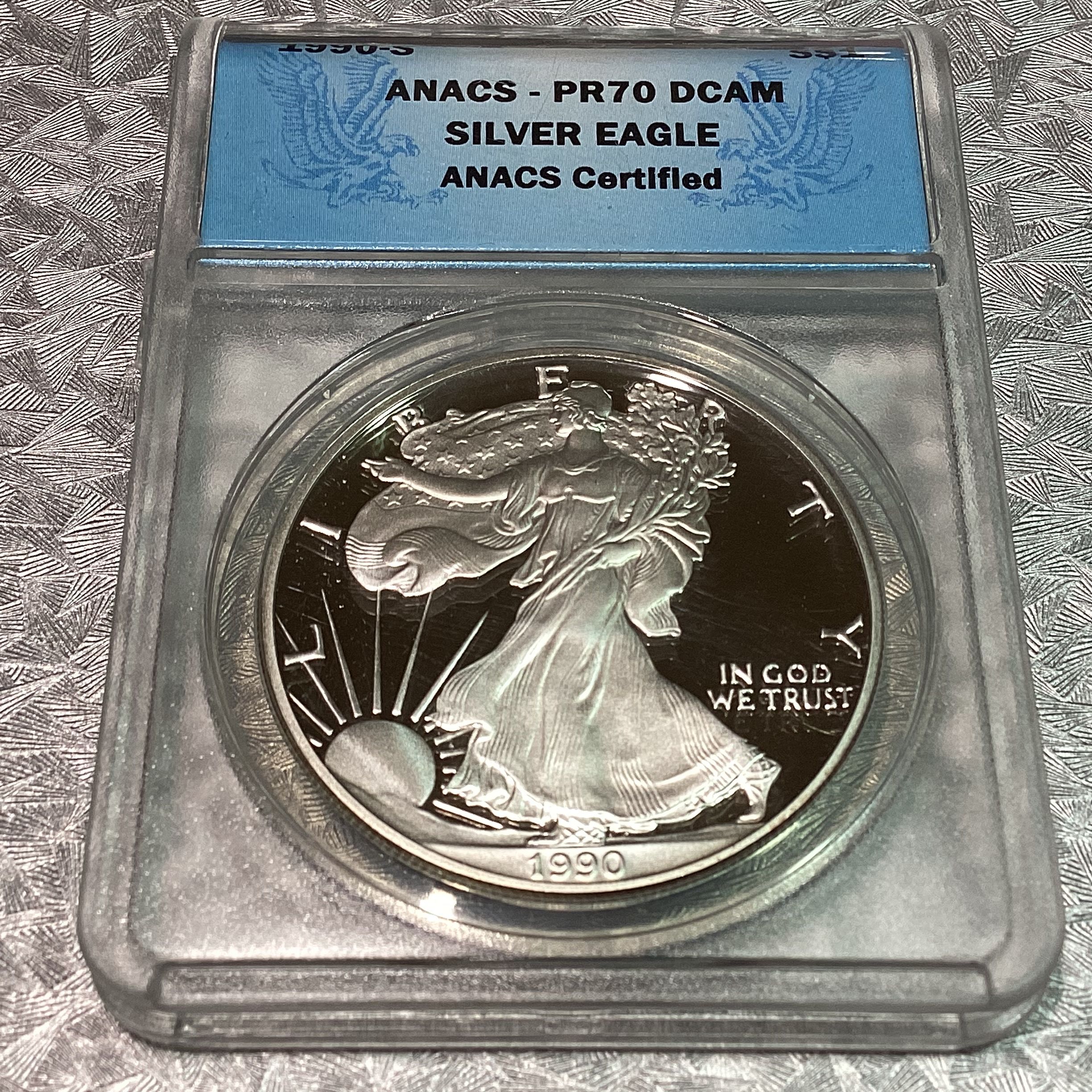 1990 S Proof Silver Eagle - For Sale, Buy Now Online - Item #773022