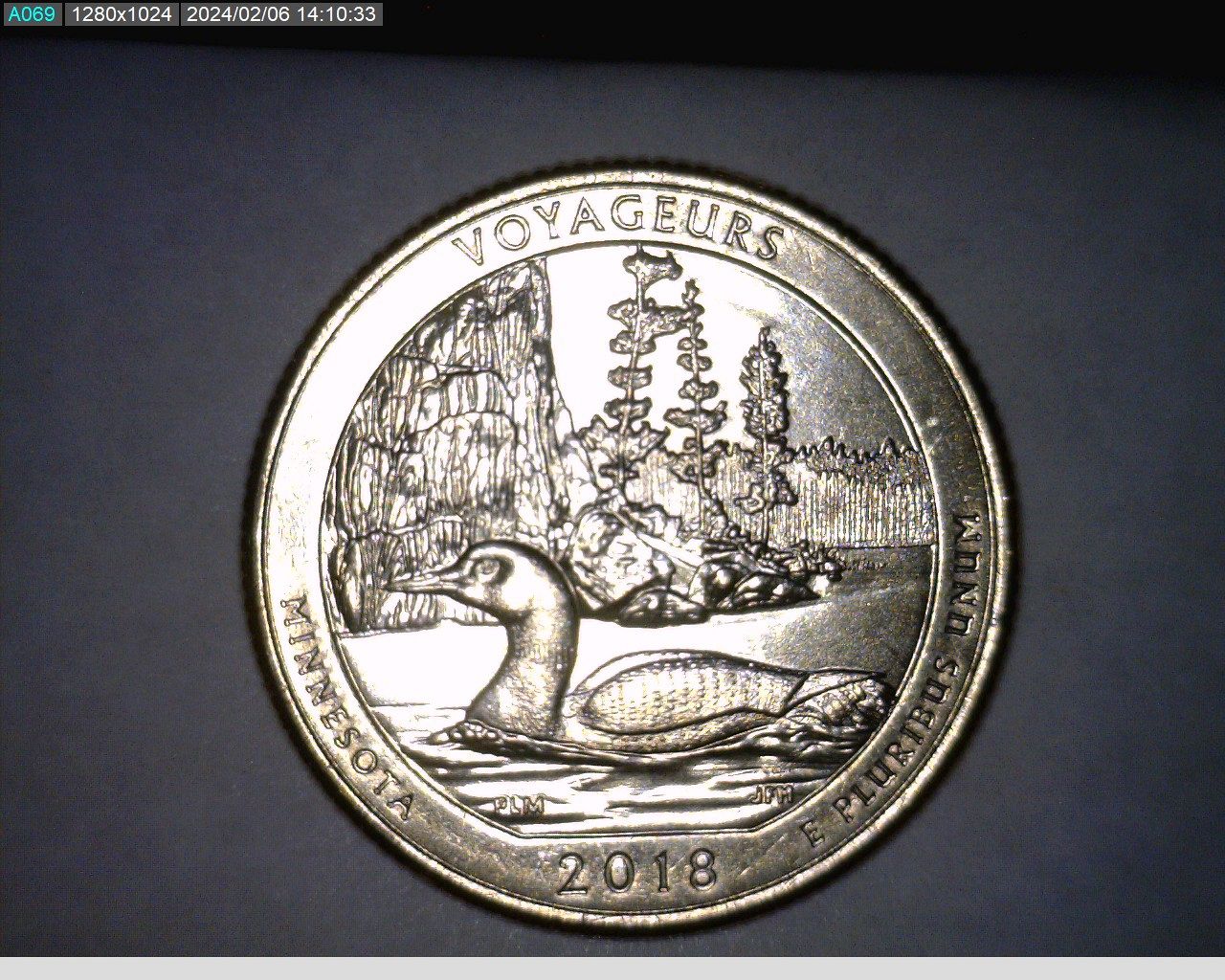 2018 P Voyageurs America the Beautiful Quarter (36-432 2m4) - For Sale ...