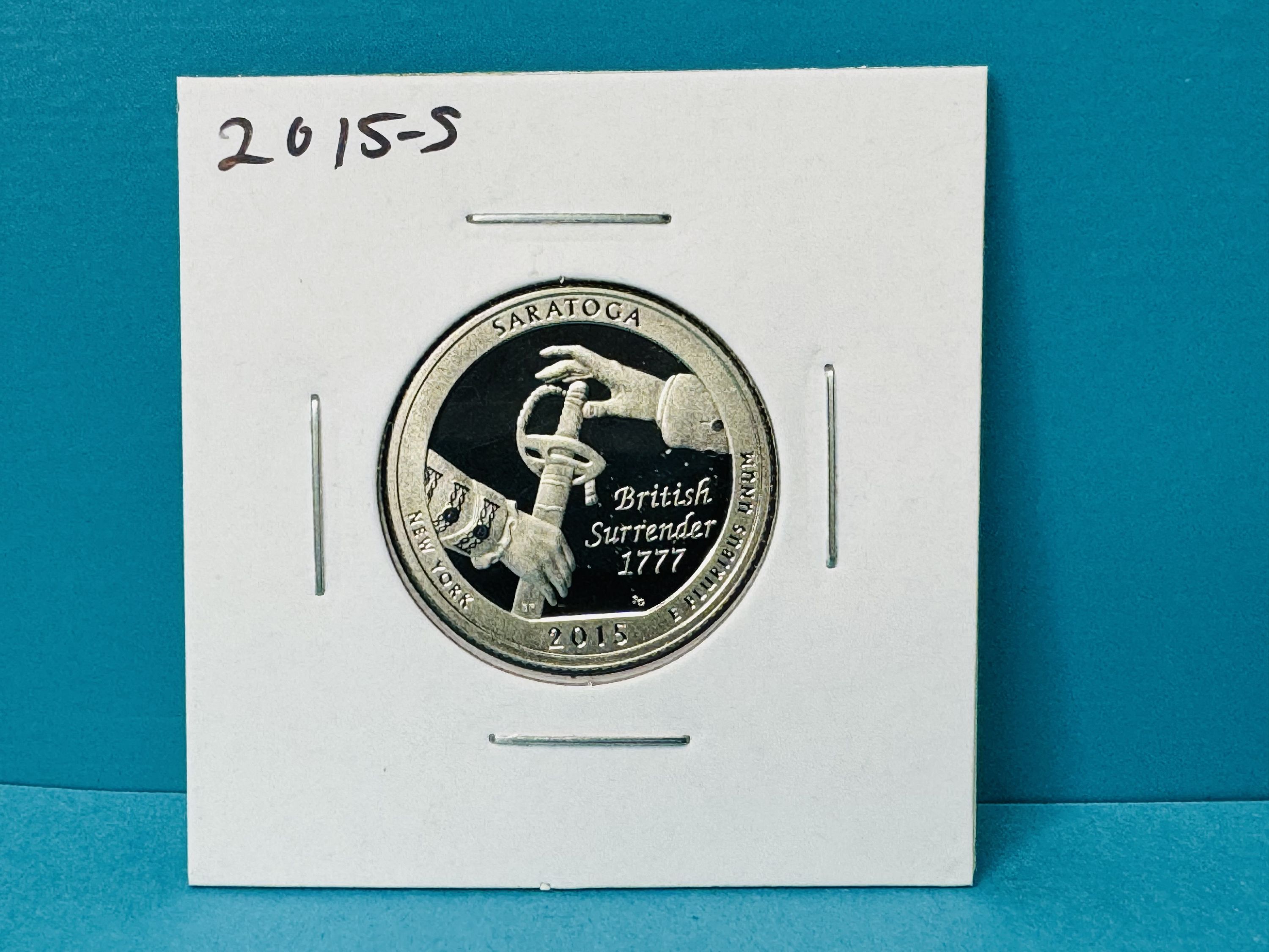 2015-S Proof Saratoga ATB Quarter - For Sale, Buy Now Online - Item #775486
